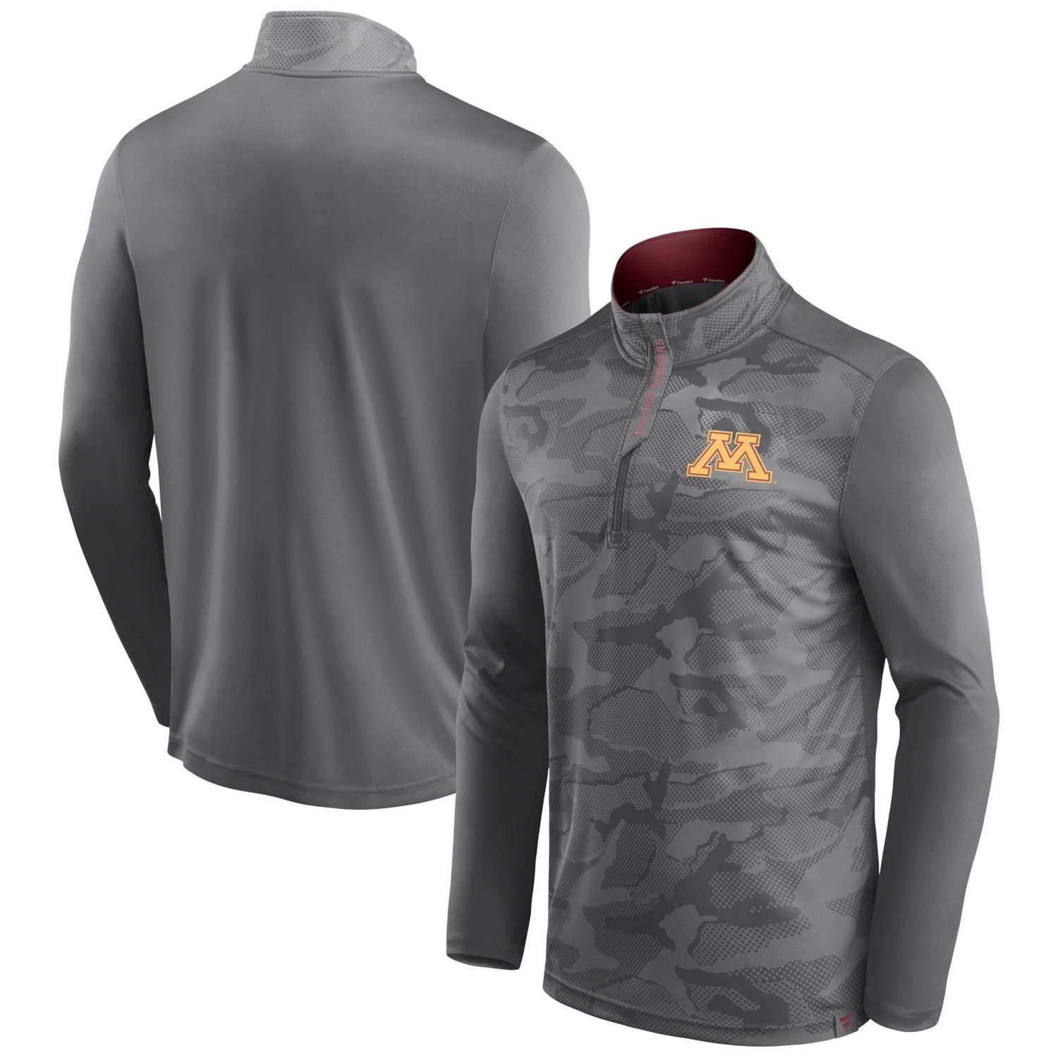 Fanatics Branded Minnesota Golden Gophers Depth Chart Camo Jacquard ...