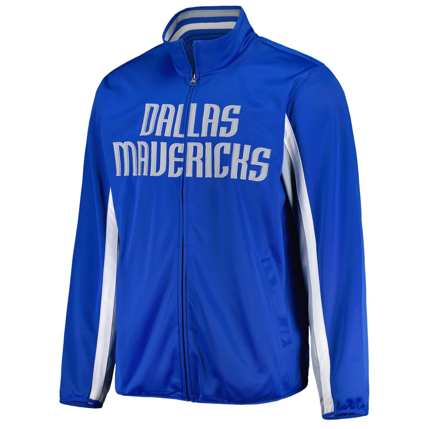 G-III Sports by Carl Banks Dallas Mavericks Contender Wordmark Full-Zip ...