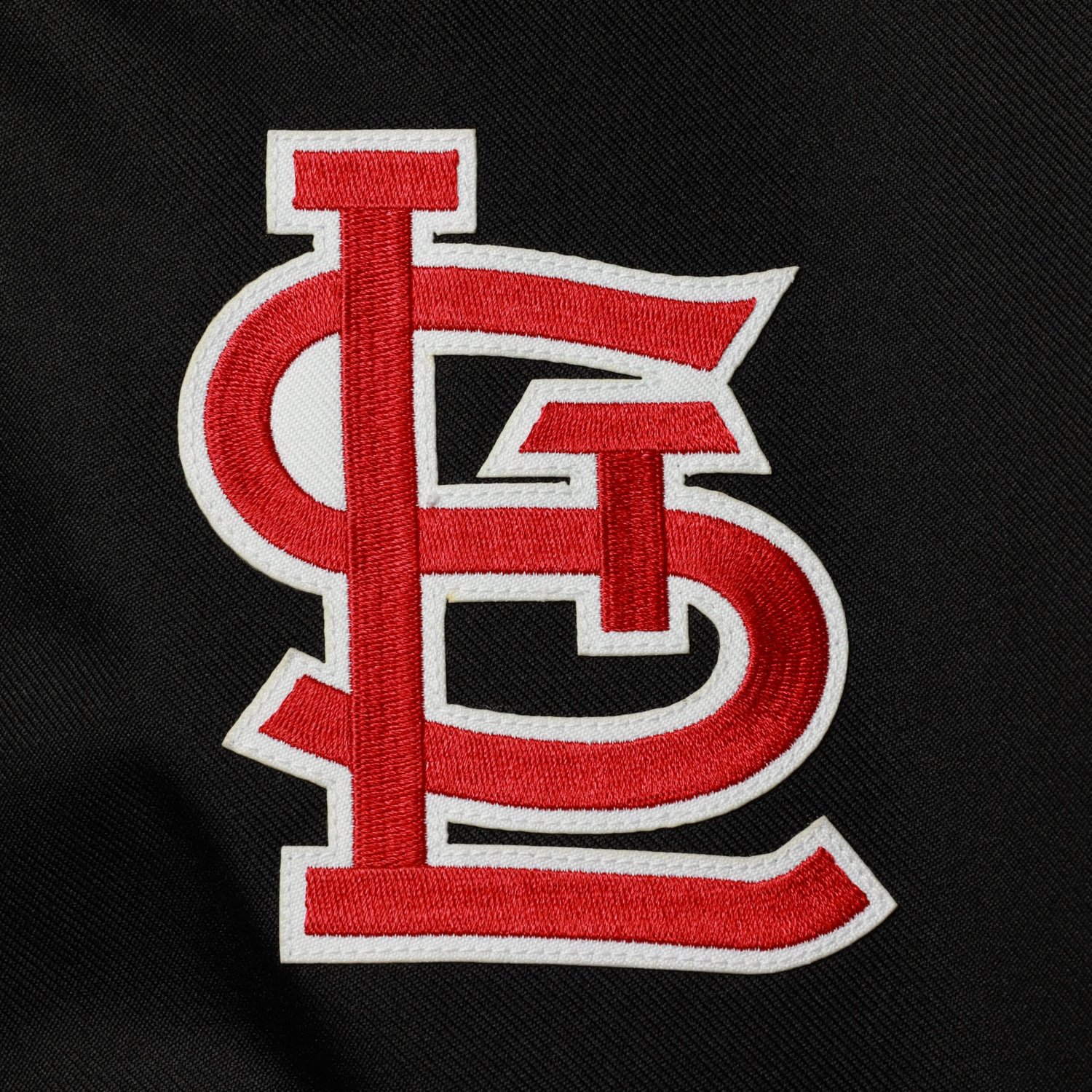 JH Design St Louis Cardinals Plus Size Poly Twill Full-Snap Jacket ...