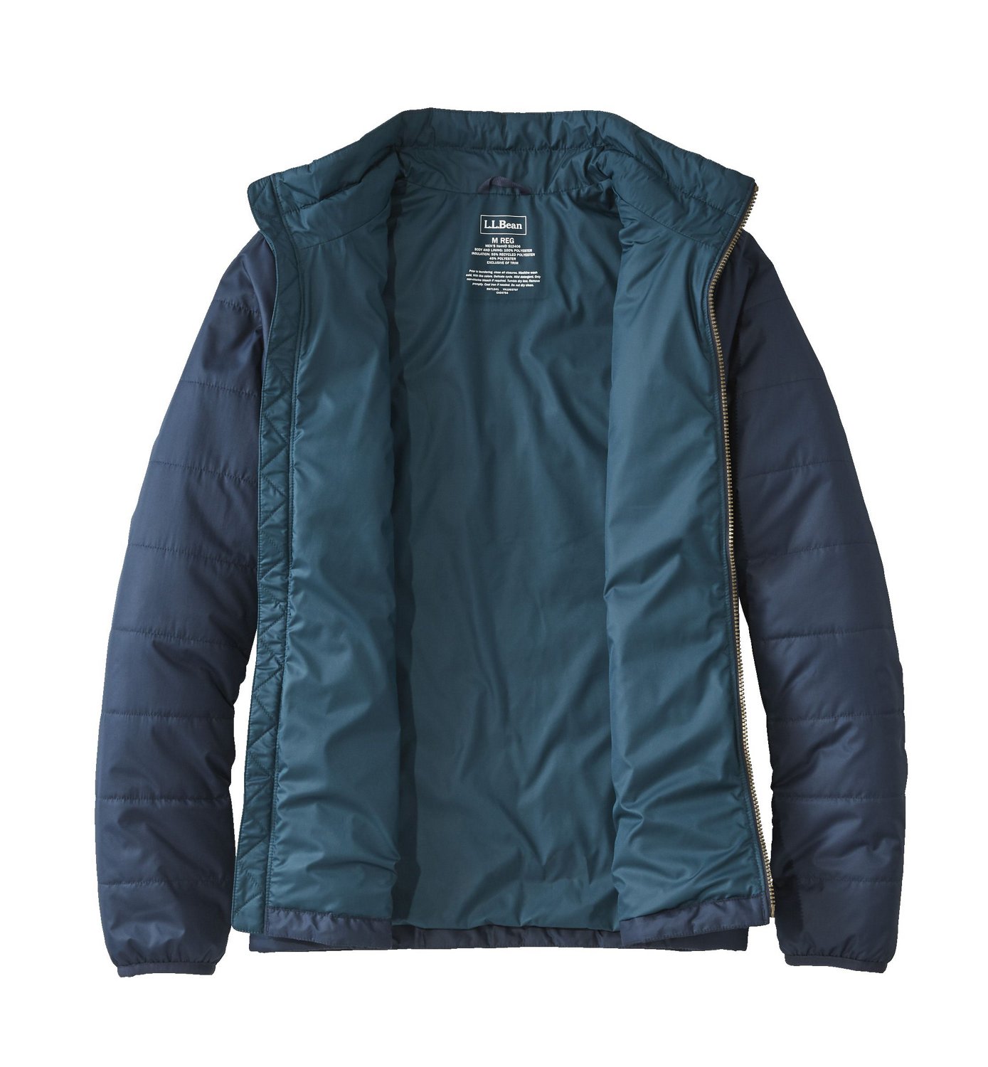 L.L.Bean Men's Mountain Classic Colorblock Puffer Jacket | Academy