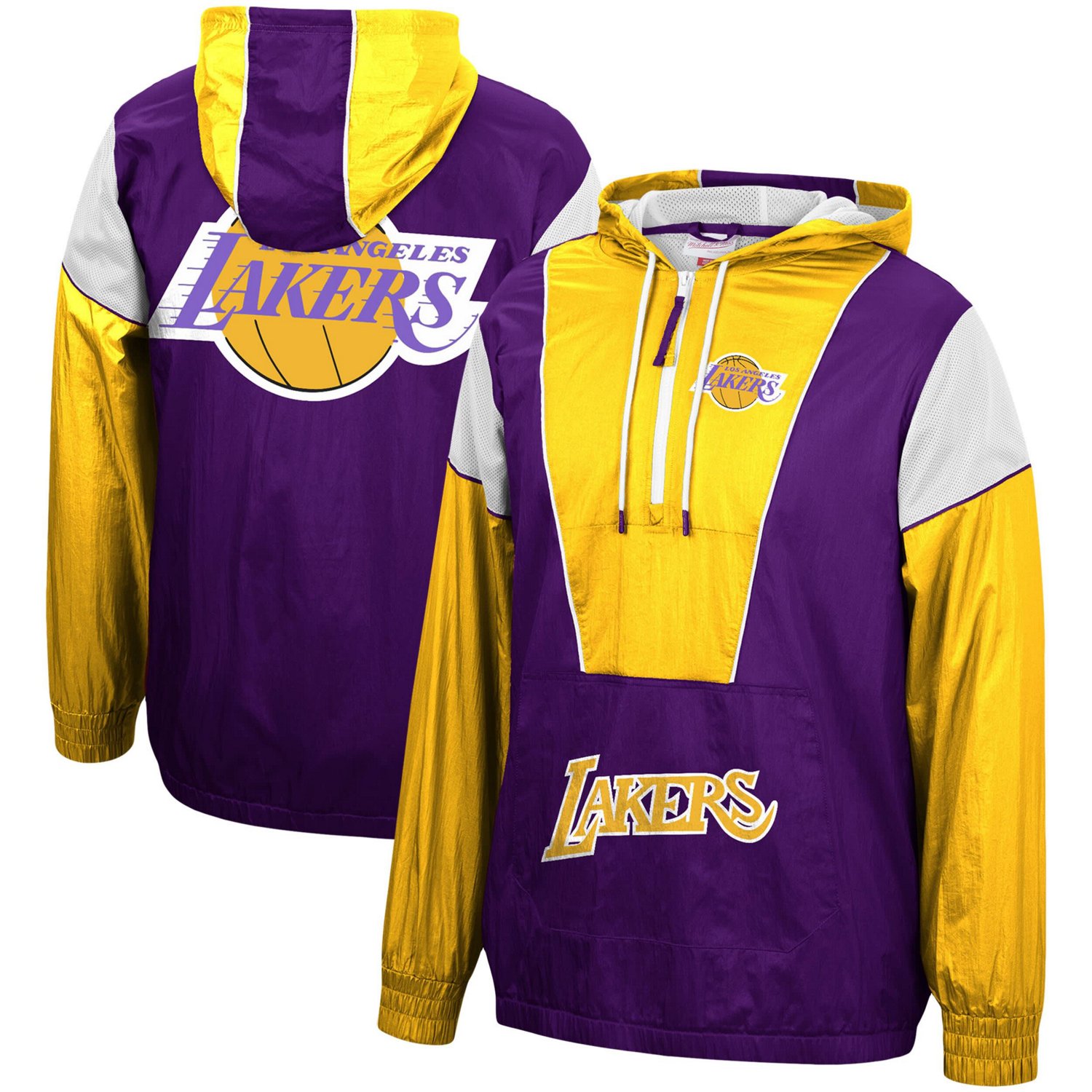 Mitchell Ness /Gold Los Angeles Lakers Hardwood Classics Highlight Reel ...