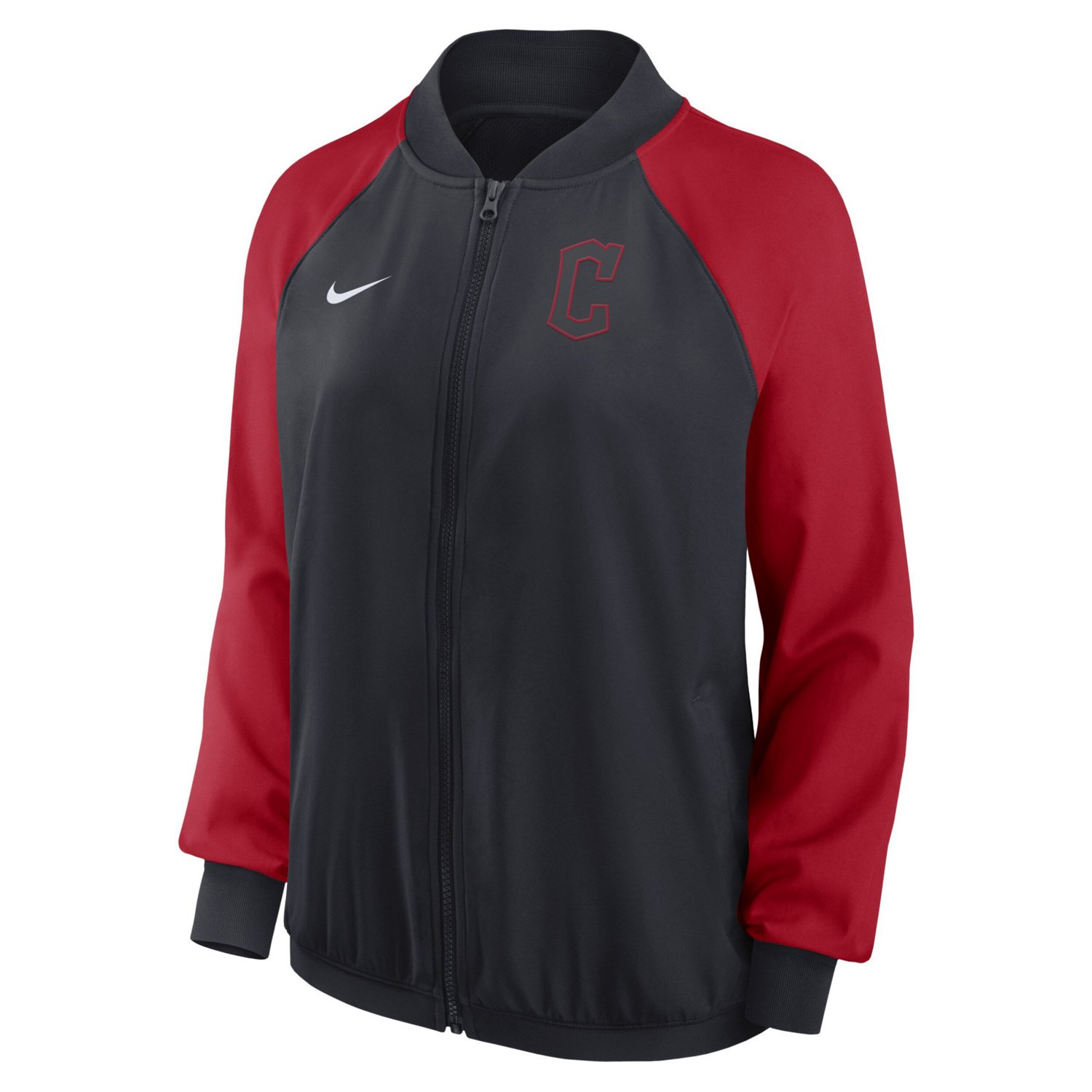 Nike Cleveland Guardians Authentic Collection Team Raglan Performance ...