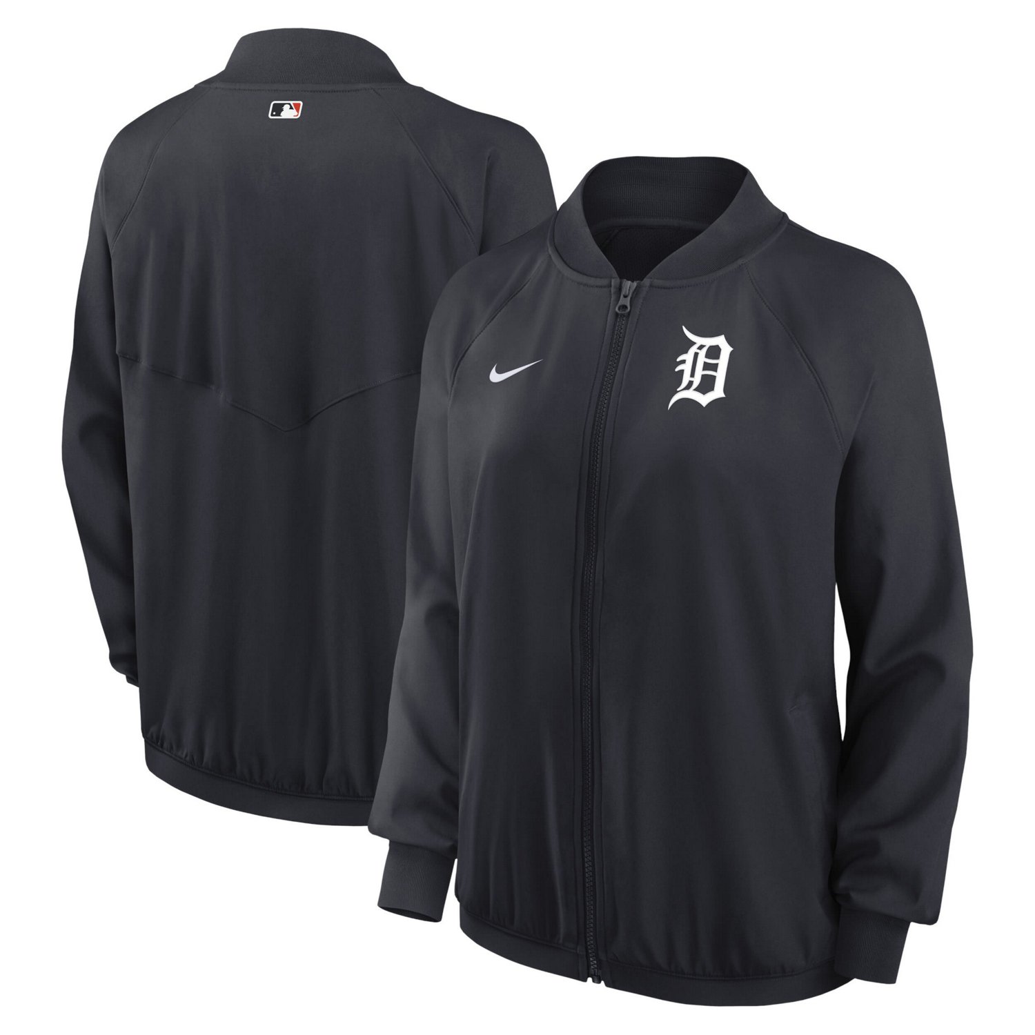 Nike Detroit Tigers Authentic Collection Team Raglan Performance Full ...