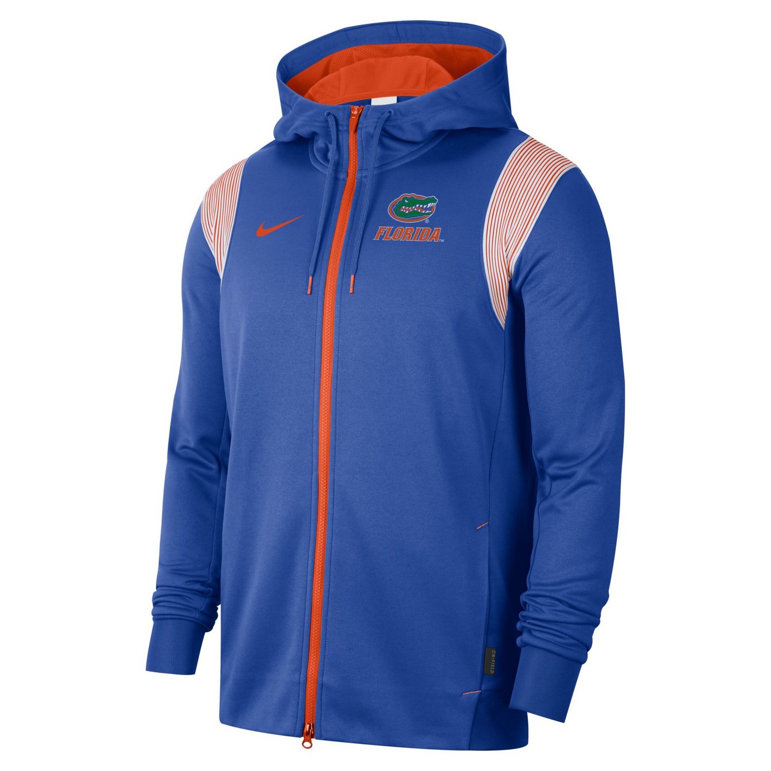 Nike Florida Gators 2022 Sideline Lockup Performance Full-Zip Hoodie ...