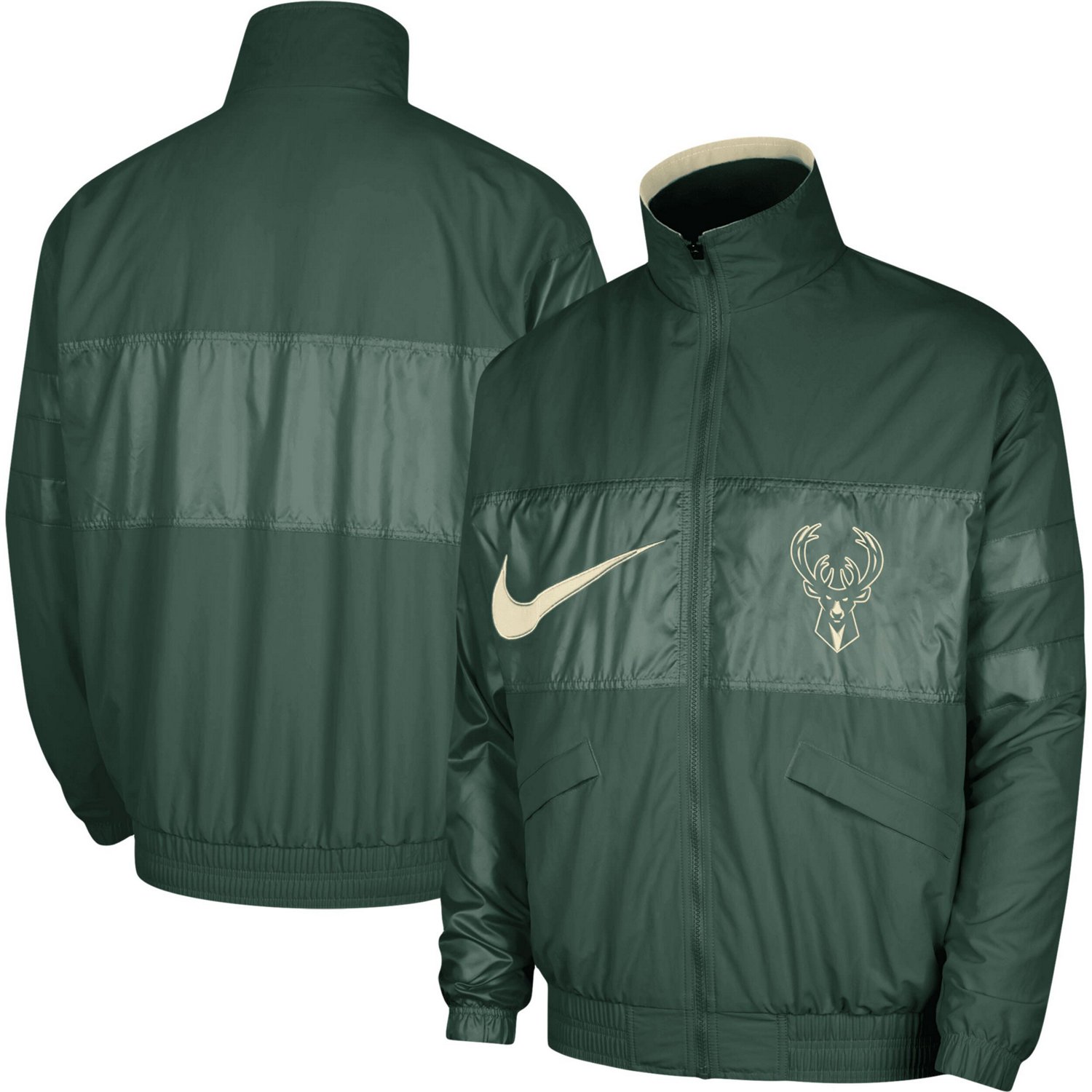 Nike Hunter Milwaukee Bucks Courtside Versus Capsule Full-Zip Jacket ...