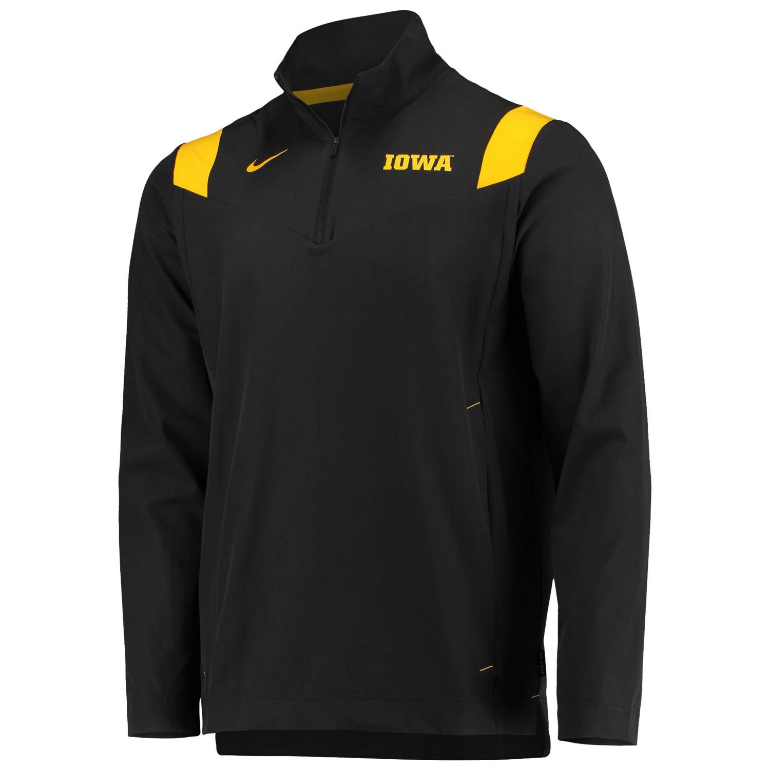 Nike Iowa Hawkeyes 2021 Team Coach Quarter-Zip Jacket | Academy