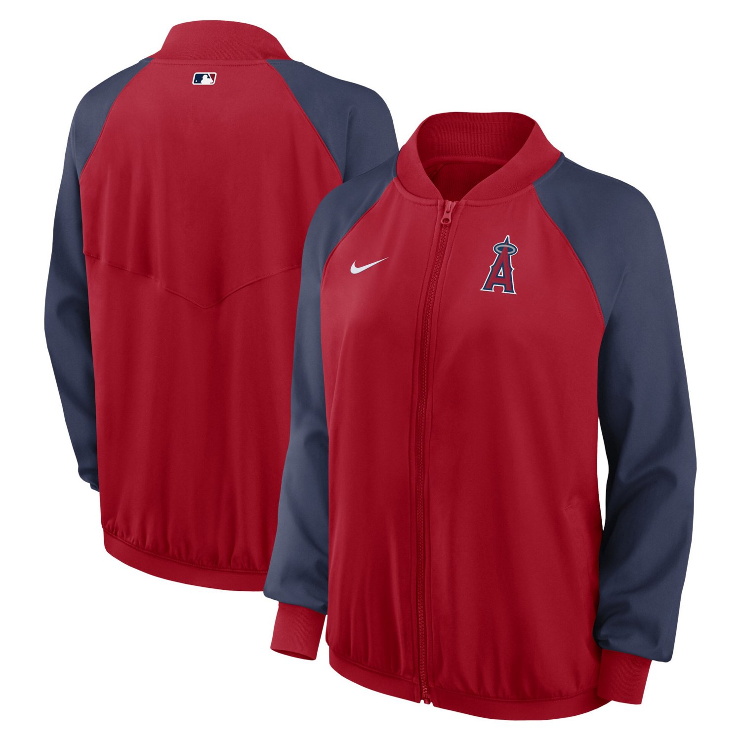 Nike Los Angeles Angels Authentic Collection Team Raglan Performance ...