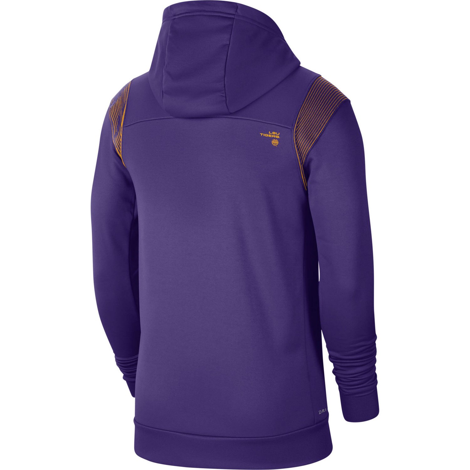 Nike LSU Tigers 2021 Sideline Performance Full-Zip Hoodie | Academy