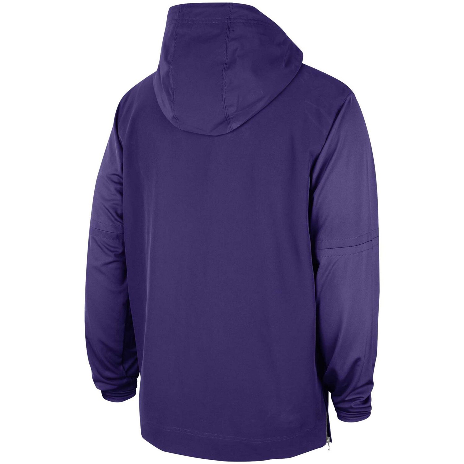 Nike LSU Tigers 2023 Sideline Player Quarter-Zip Hoodie Jacket | Academy