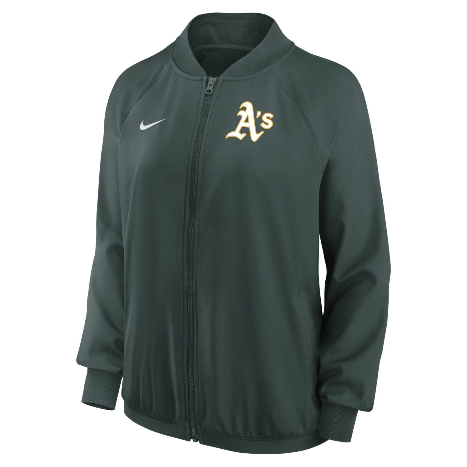 Nike Oakland Athletics Authentic Collection Team Raglan Performance ...