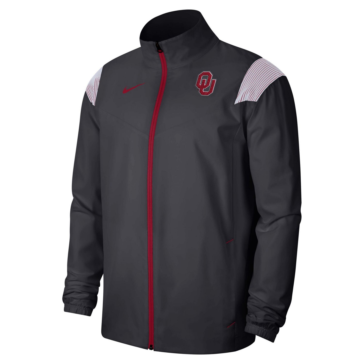 Nike Oklahoma Sooners Woven Full-Zip Jacket | Academy