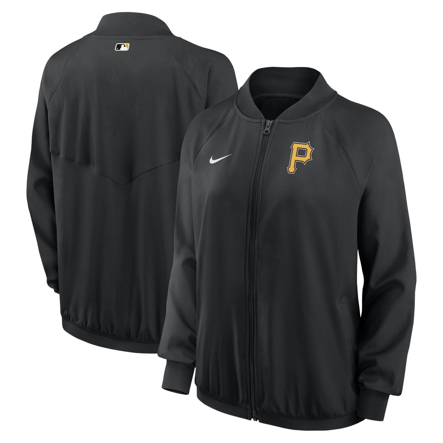 Nike Pittsburgh Pirates Authentic Collection Team Raglan Performance ...