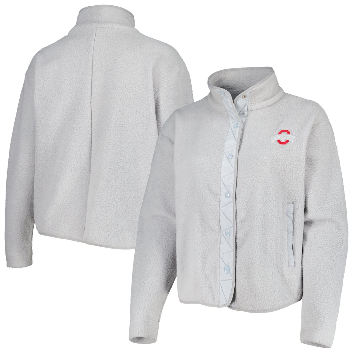 Ohio State Buckeyes Wheelhouse Sherpa Full-Snap Jacket | Academy
