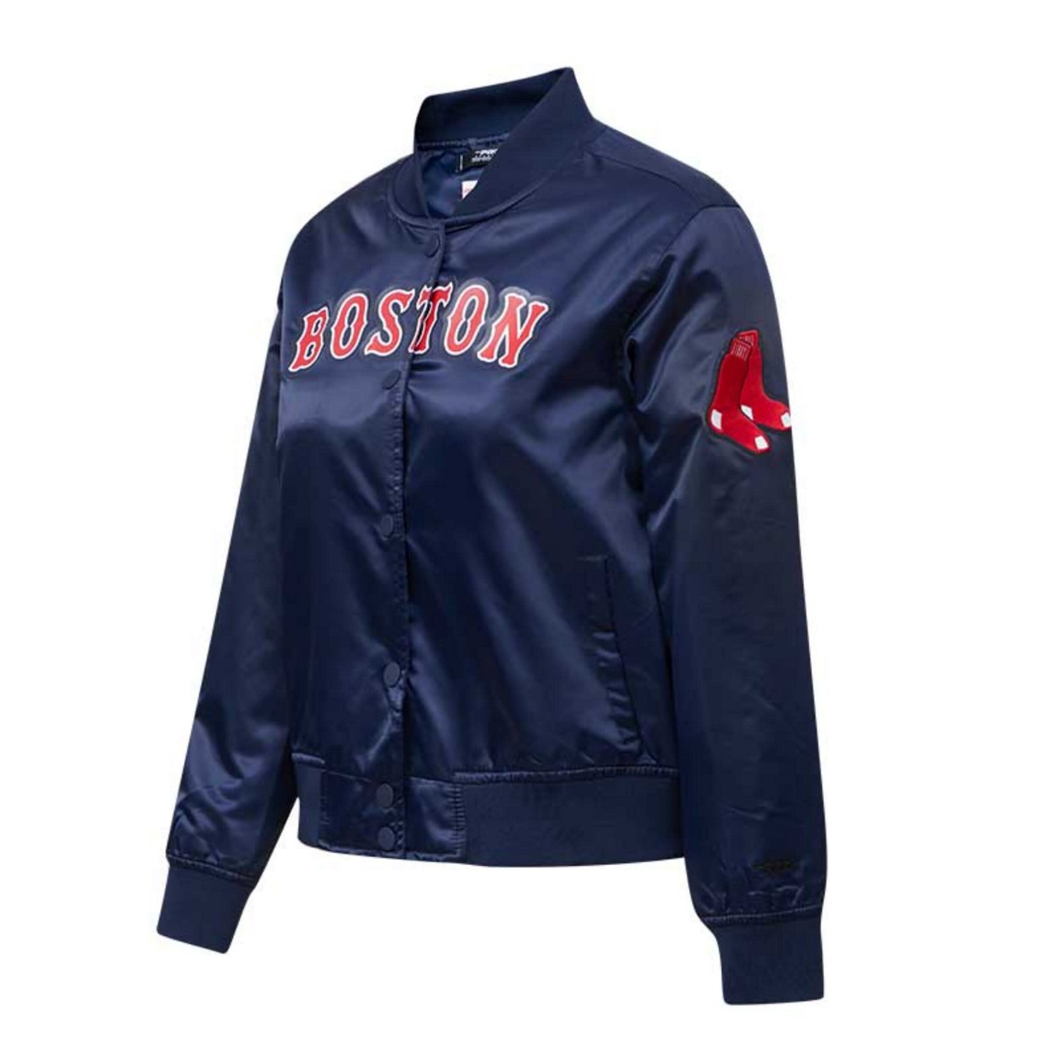 Pro Standard Boston Red Sox Satin Full-Snap Varsity Jacket | Academy