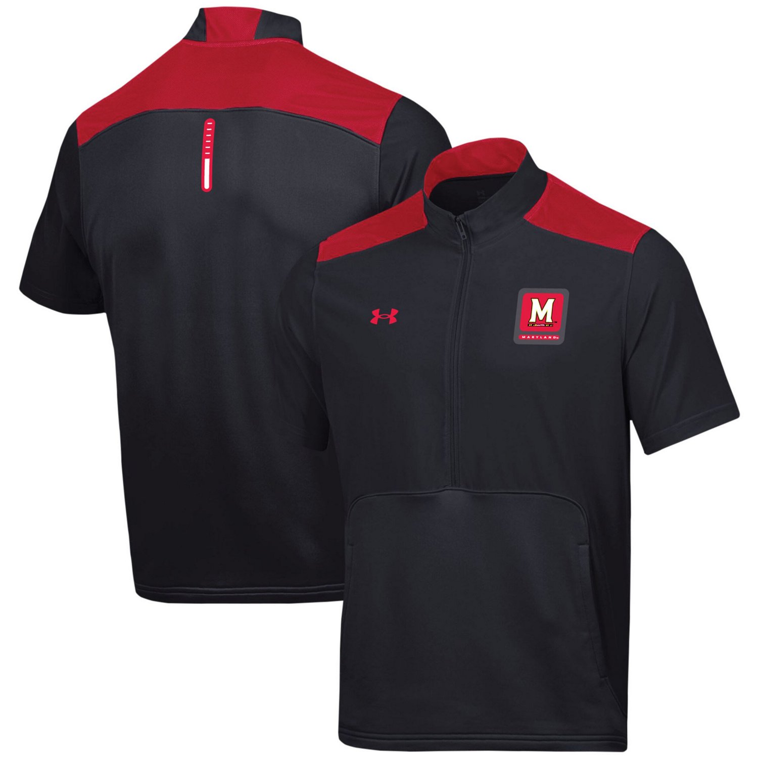 Under Armour Maryland Terrapins Motivate Half-Zip Jacket | Academy