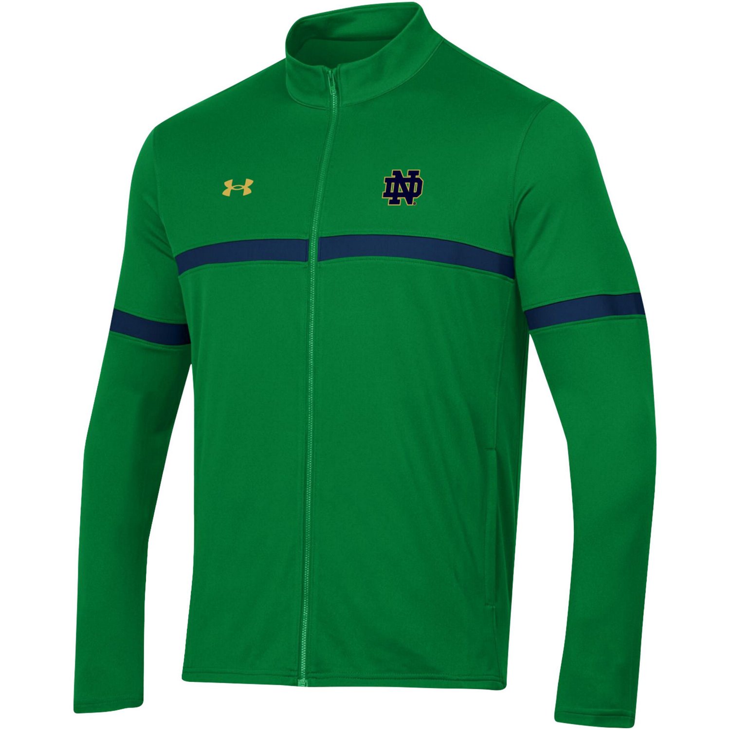 Under Armour Notre Dame Fighting Irish 2023 Assist Warm Up Full-Zip ...