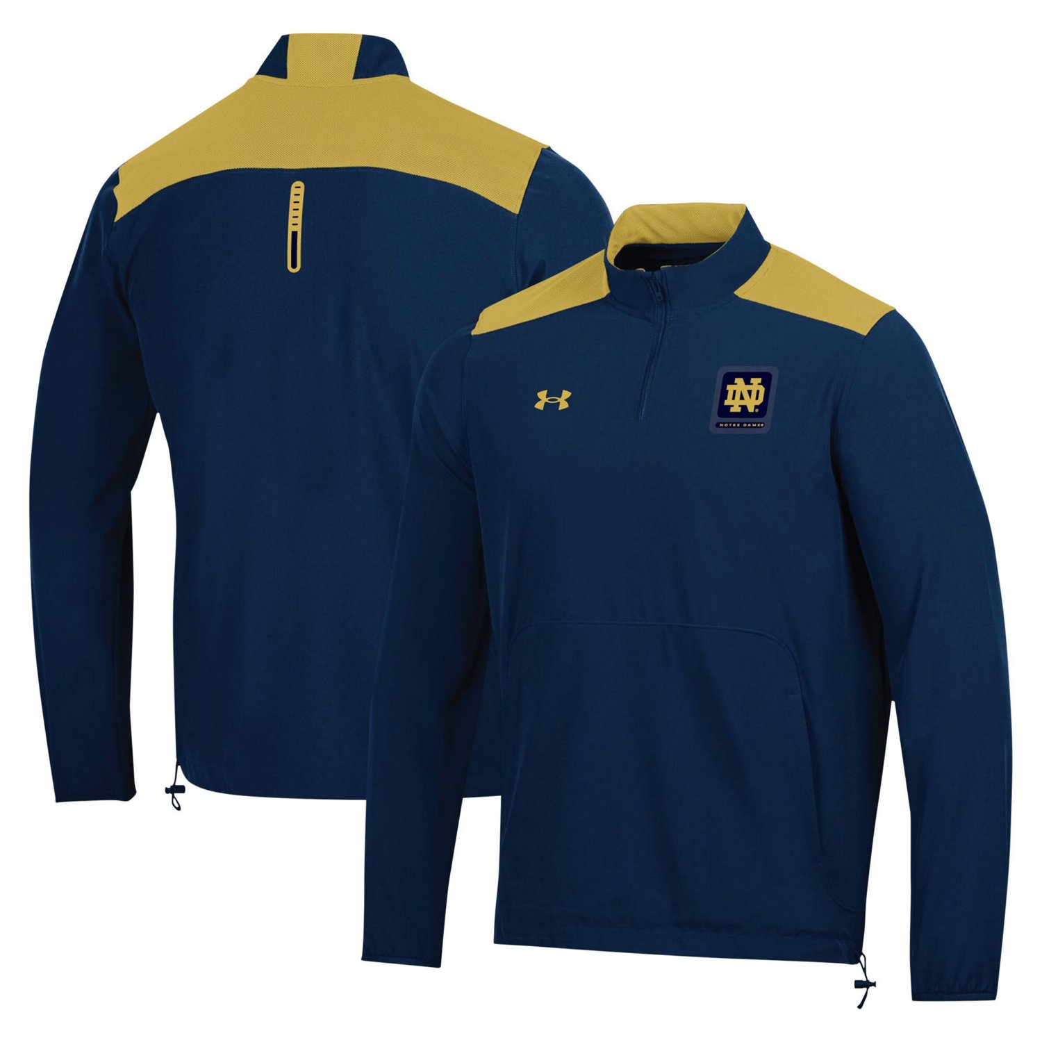 Under Armour Notre Dame Fighting Irish 2023 Motivate Half-Zip Top | Academy