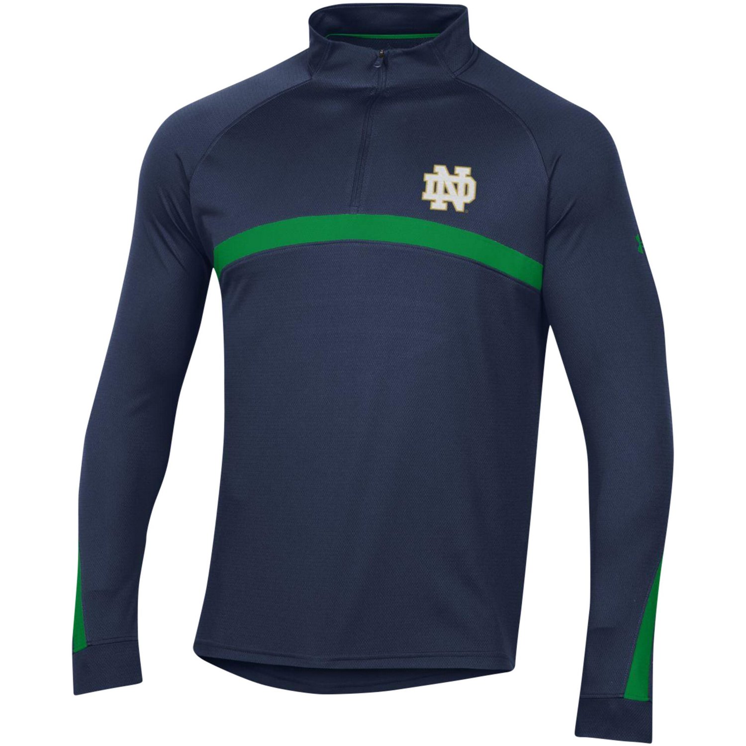 Under Armour Notre Dame Fighting Irish Game Day Raglan Quarter-Zip Top ...