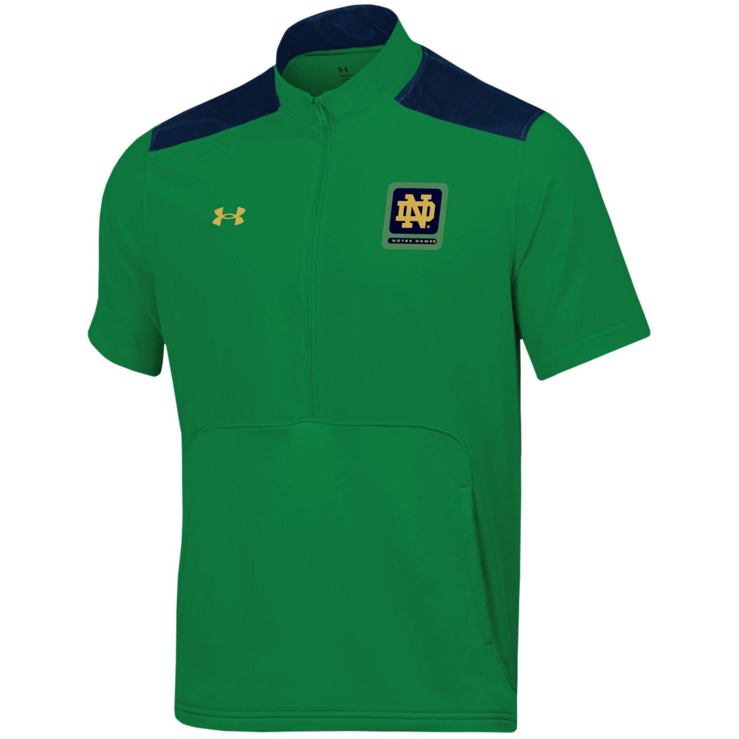 Under Armour Notre Dame Fighting Irish Motivate Half-Zip Jacket | Academy