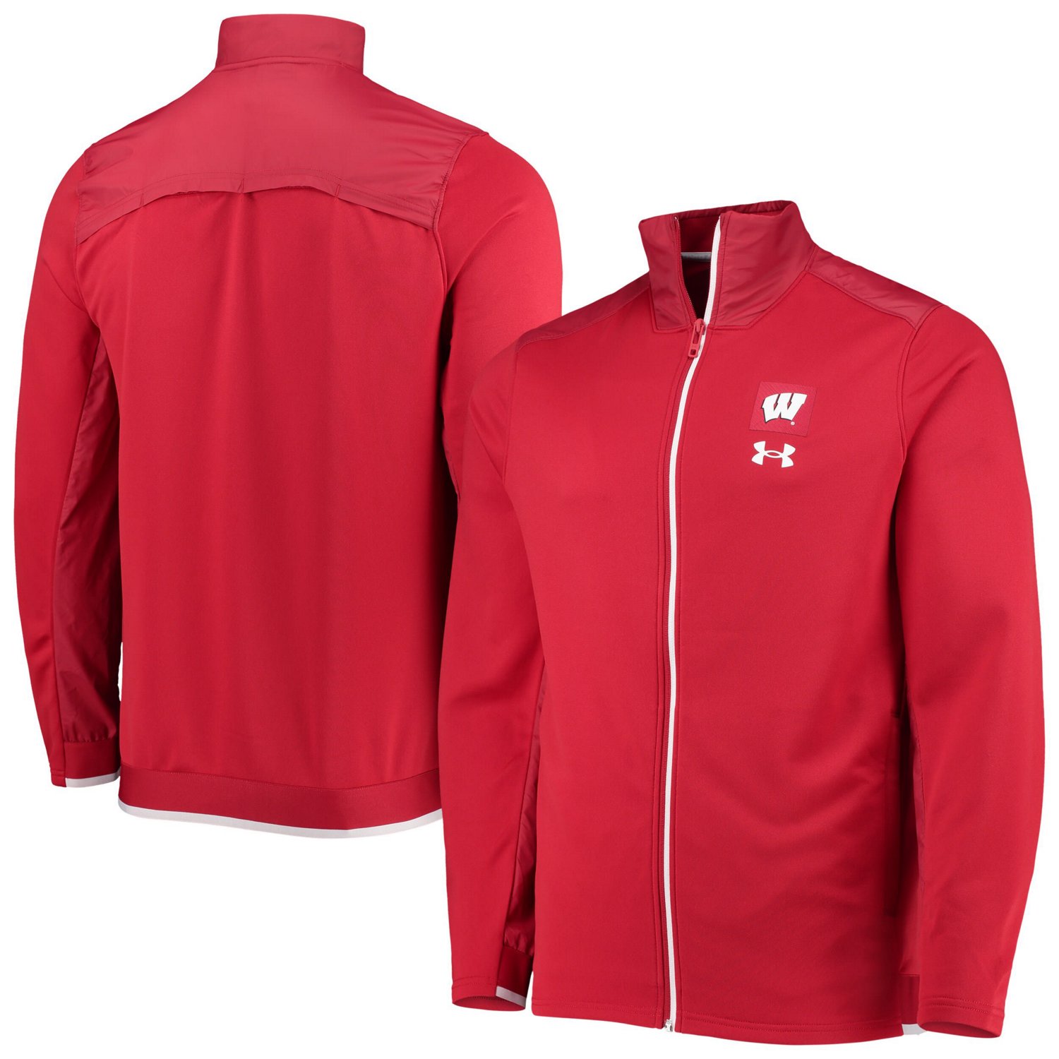 Under Armour Wisconsin Badgers 2021 Sideline Command Full-Zip Jacket ...