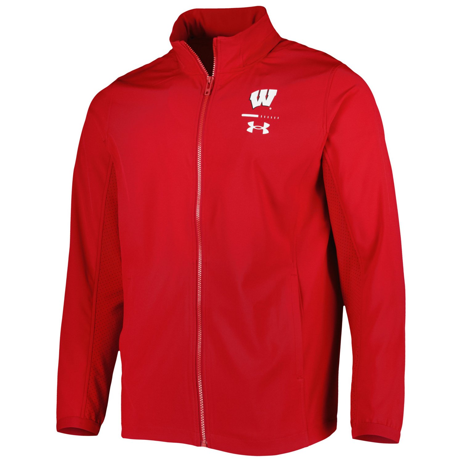 Under Armour Wisconsin Badgers Squad 30 Full-Zip Jacket | Academy