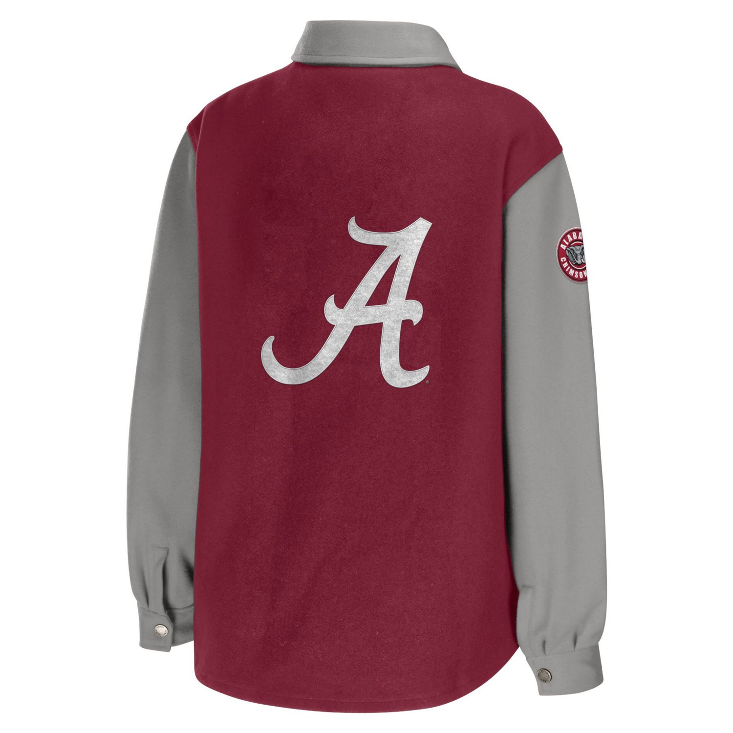 WEAR by Erin Andrews Alabama Tide Button-Up Shirt Jacket | Academy