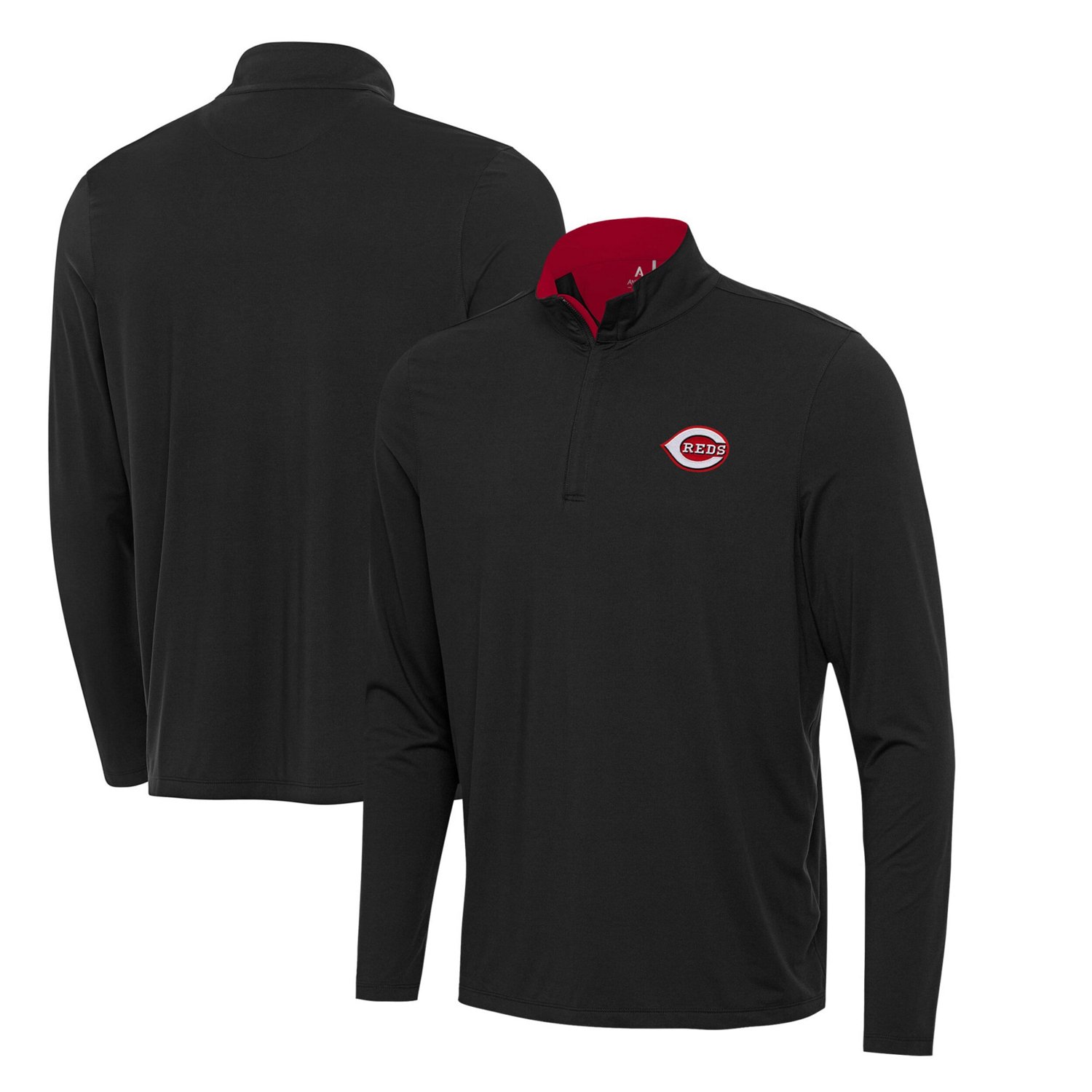 Antigua Cincinnati Reds Content Quarter-Zip Top | Academy