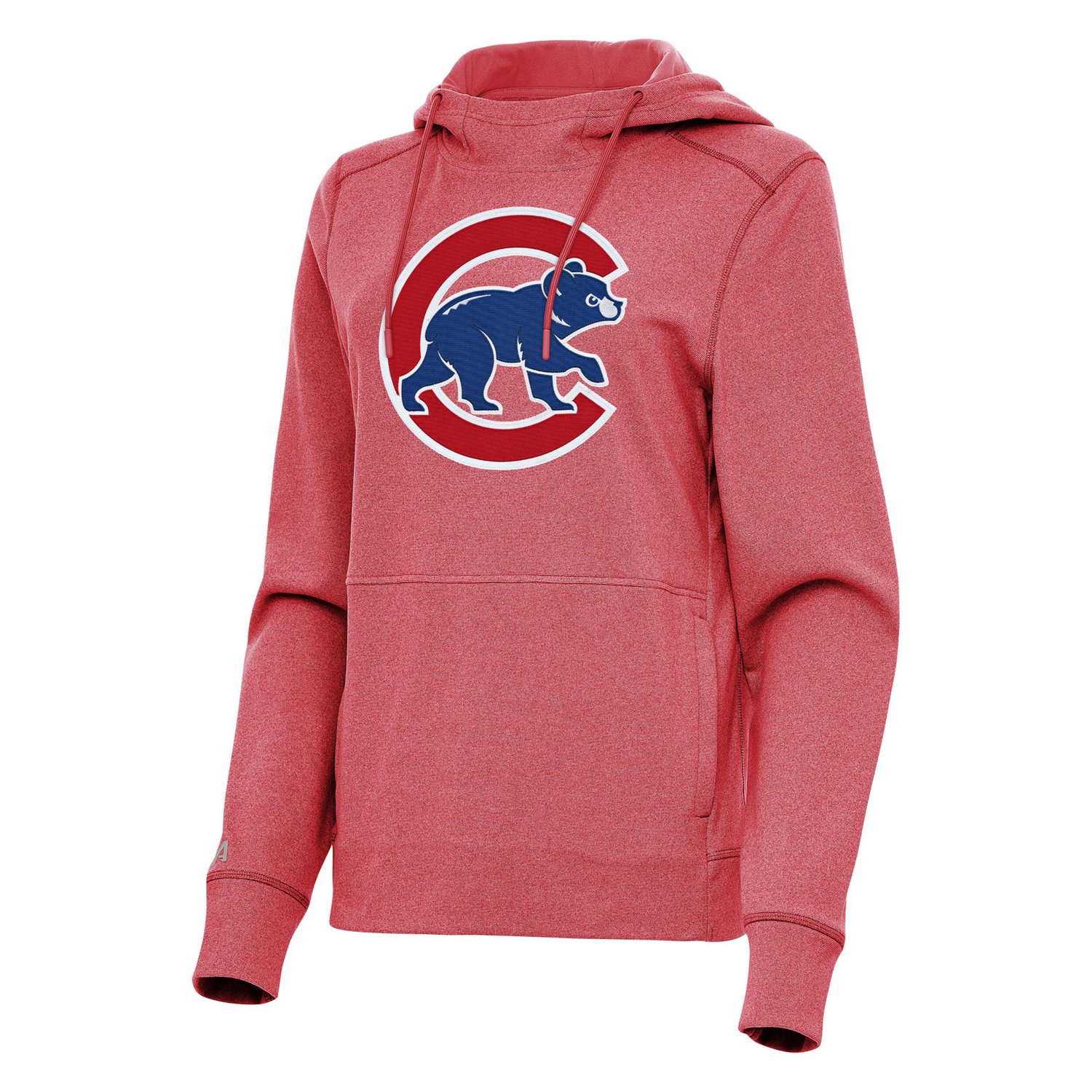 Antigua Heather Chicago Cubs Justice Pullover Hoodie | Academy