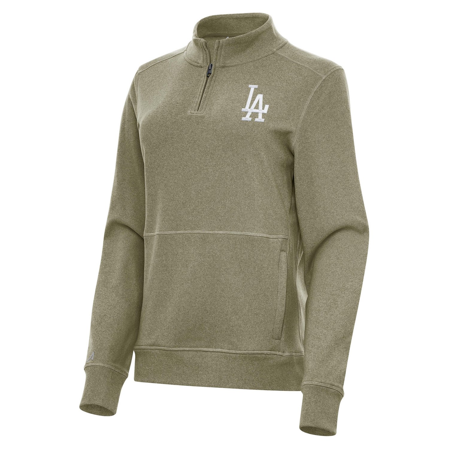 Antigua Los Angeles Dodgers Crush Quarter-Zip Jacket | Academy