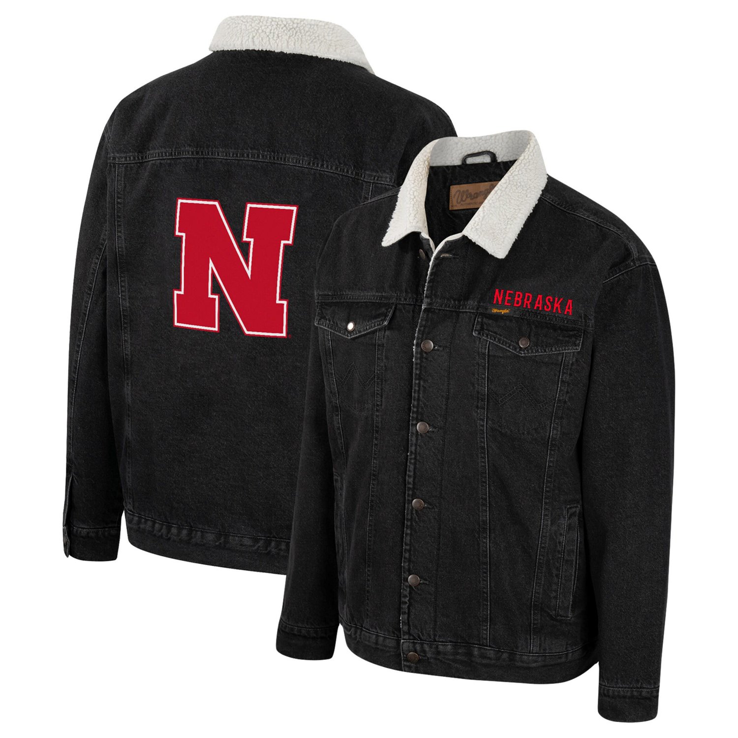Colosseum x Wrangler Nebraska Huskers Western Button-Up Jacket | Academy