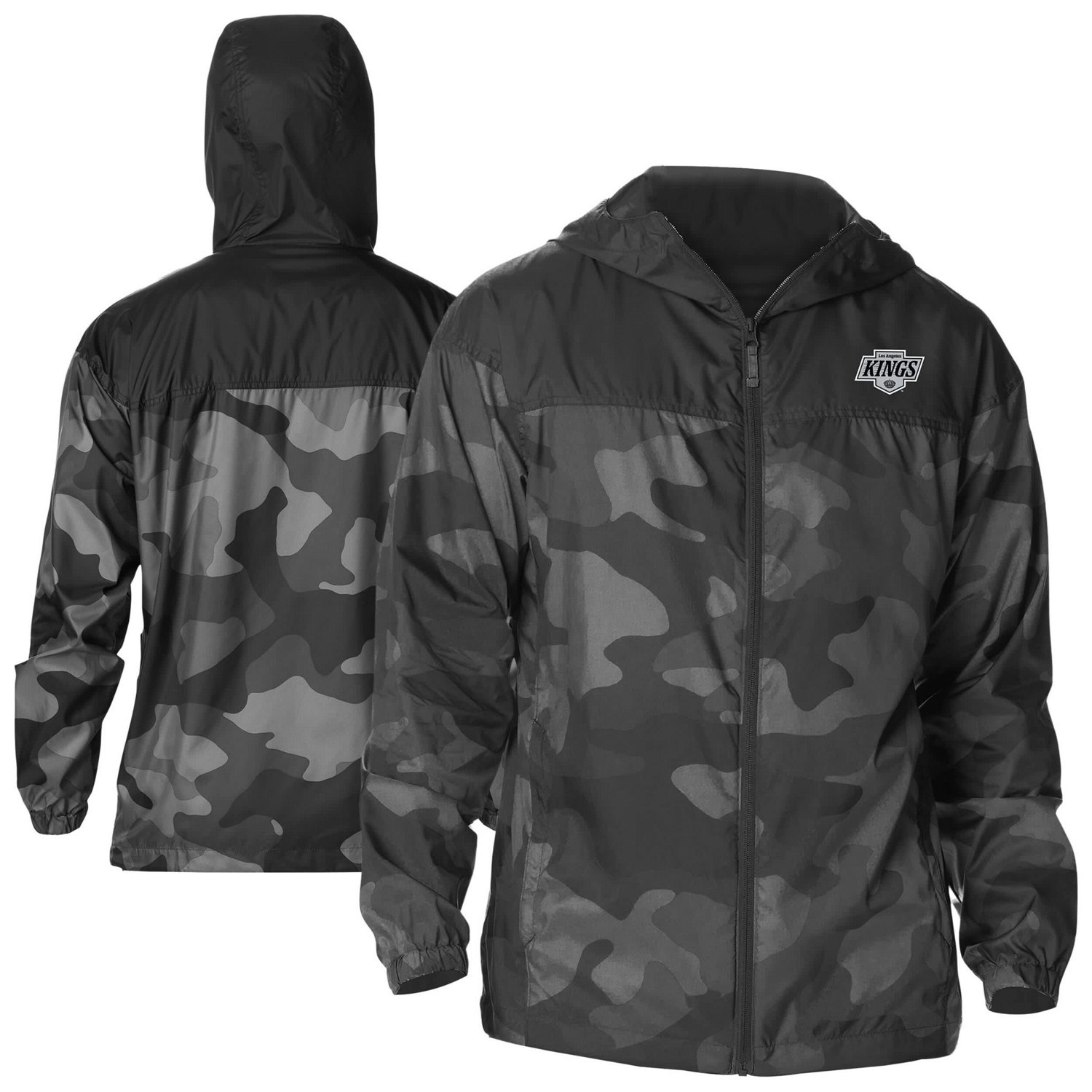 Columbia Los Angeles Kings Camo Flash Challenger Omni-Shade Full-Zip ...