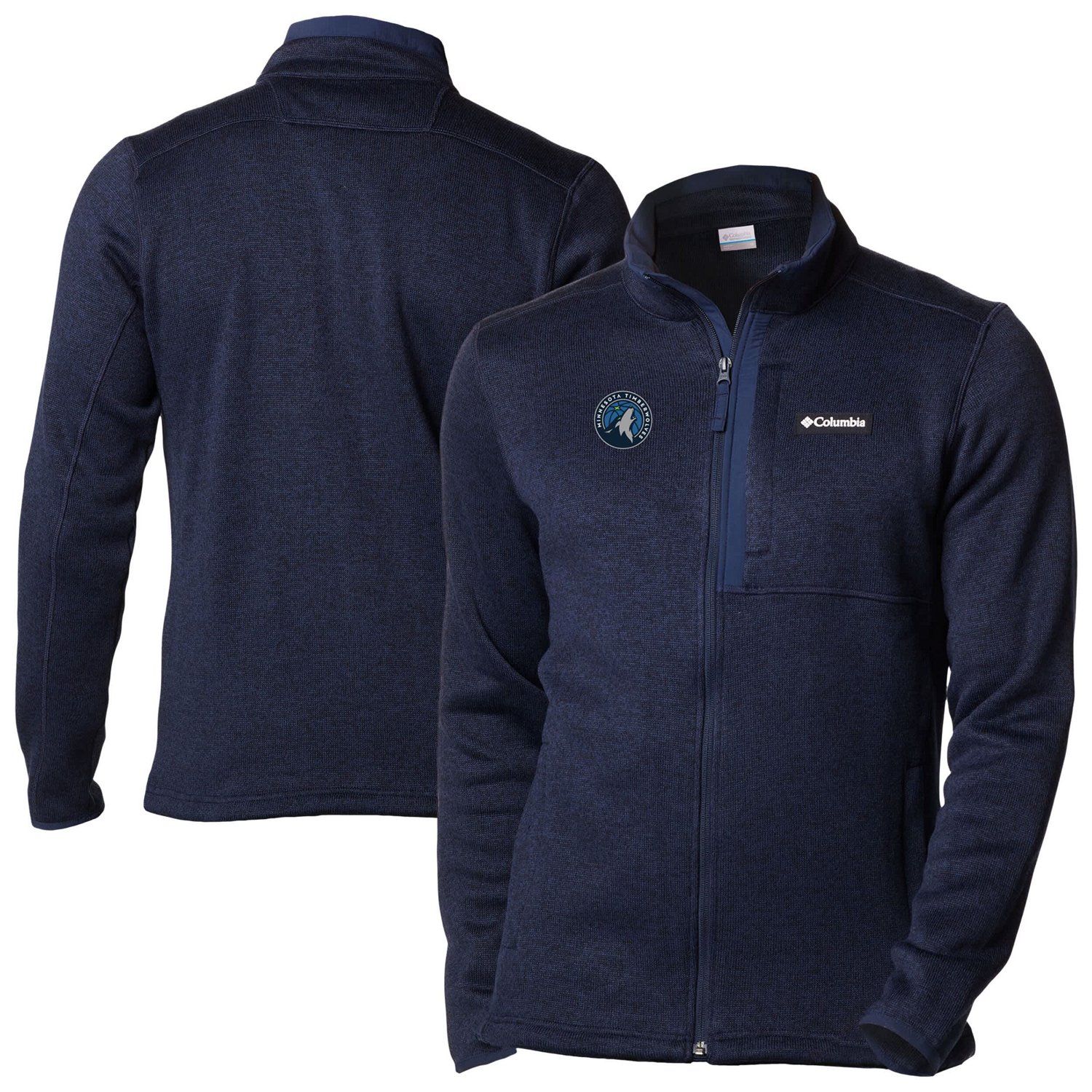 Columbia Minnesota Timberwolves Sweater Weather Full-Zip Jacket | Academy
