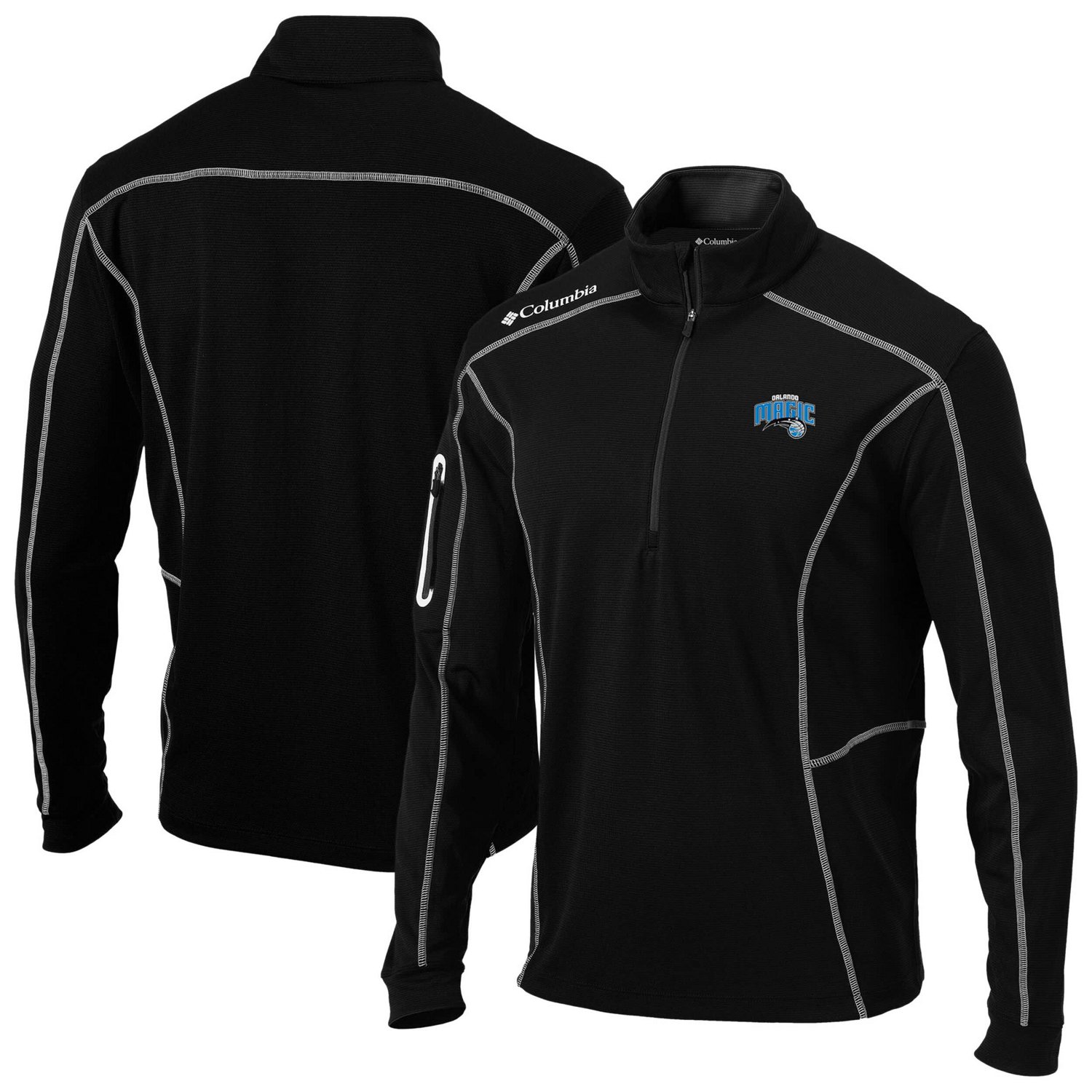 Columbia Orlando Magic Omni Wick Shotgun Quarter Zip Jacket Academy