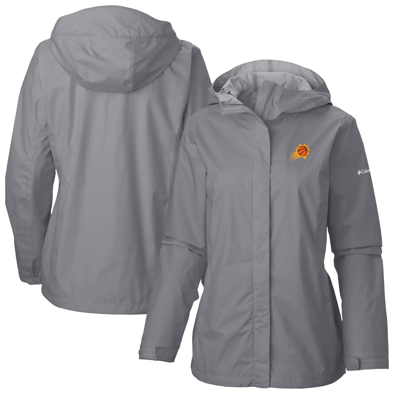 Columbia Sportswear Women's Phoenix Suns Arcadia Full Zip Rain Jacket ...