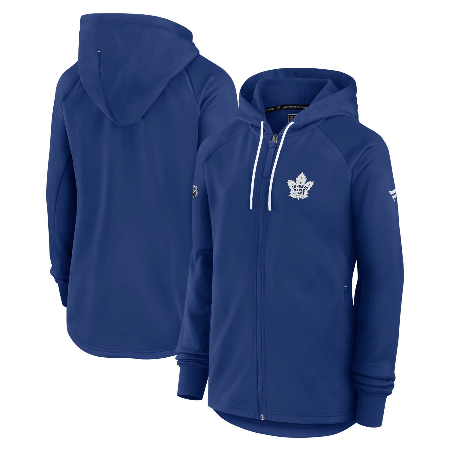 Fanatics Toronto Maple Leafs Authentic Pro Rink Fleece Full-Zip Jacket ...