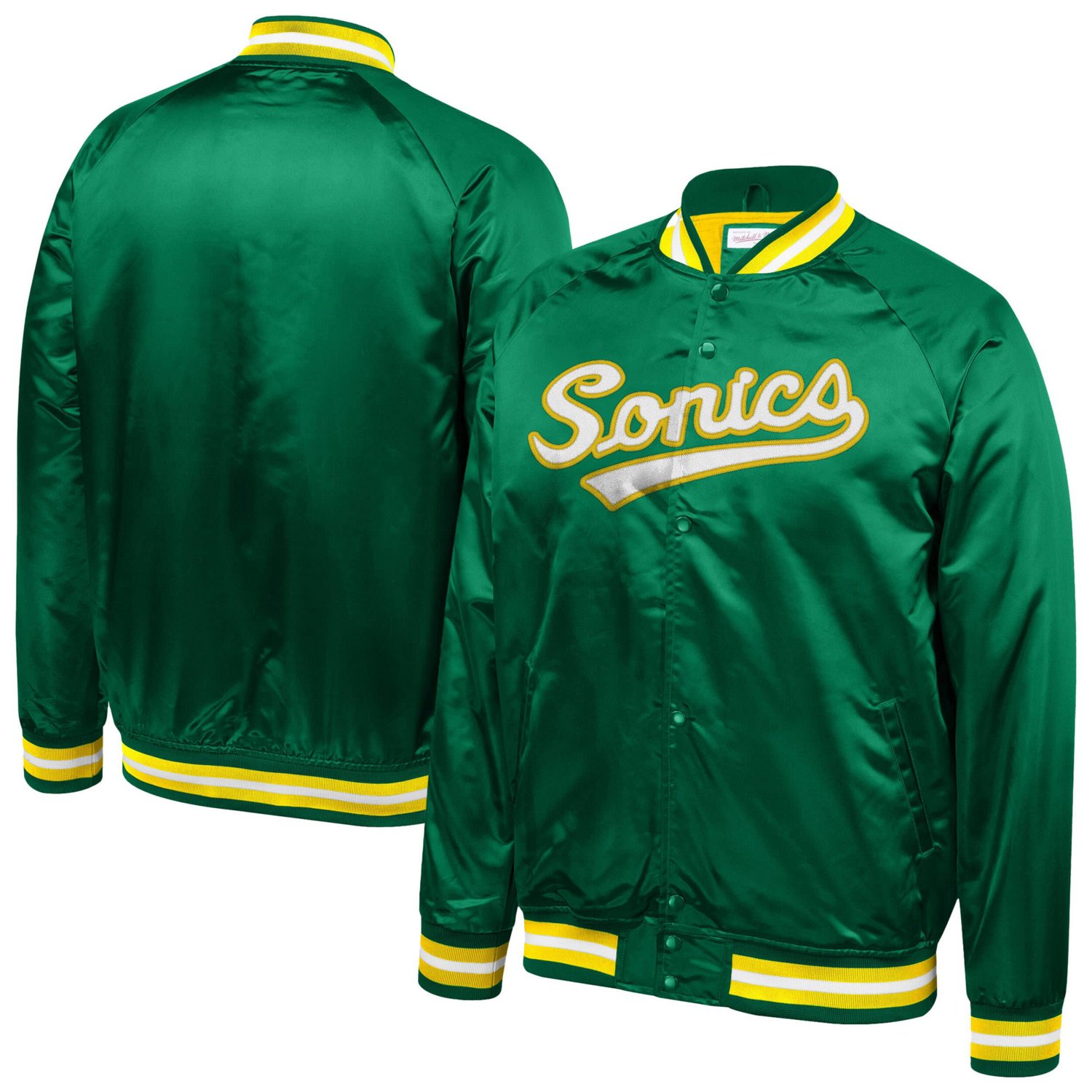 Mitchell & Ness Men's Seattle Supersonics Hardwood Classics Throwback ...