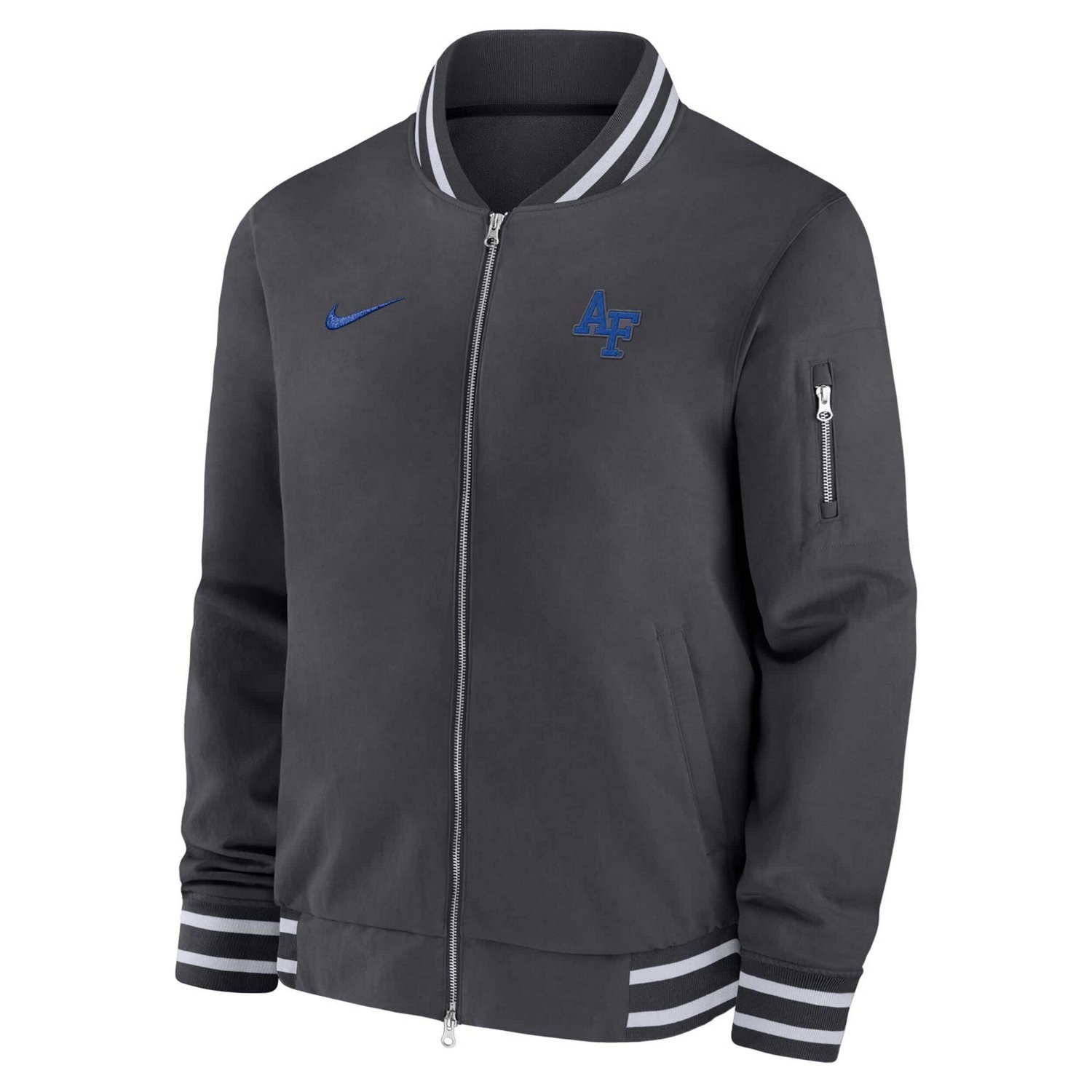 Nike Air Force Falcons Full-Zip Bomber Jacket | Academy