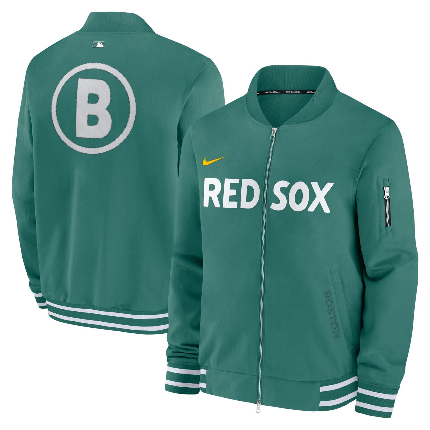 Nike Boston Red Sox 2025 City Connect Authentic Collection Full-Zip ...