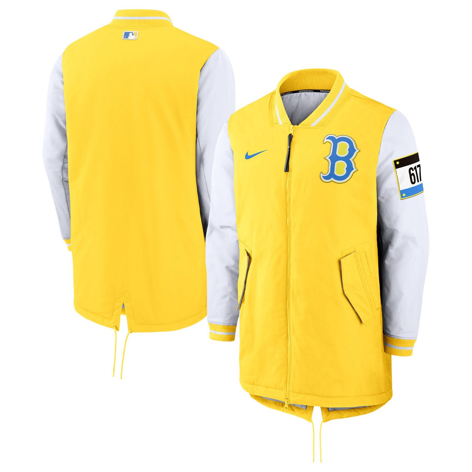 Nike Boston Red Sox City Connect Full-Zip Dugout Jacket | Academy