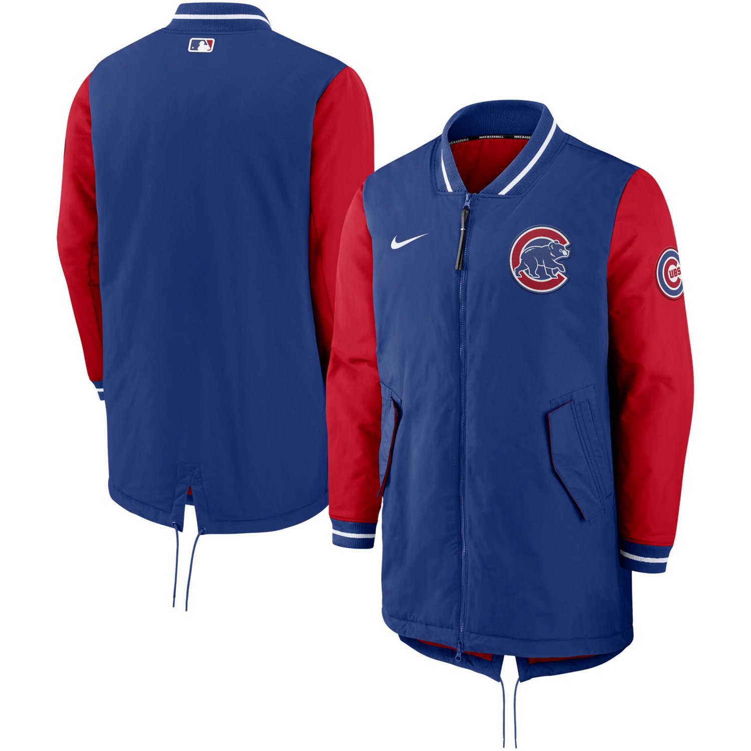 Nike Chicago Cubs Dugout Performance Full-Zip Jacket | Academy