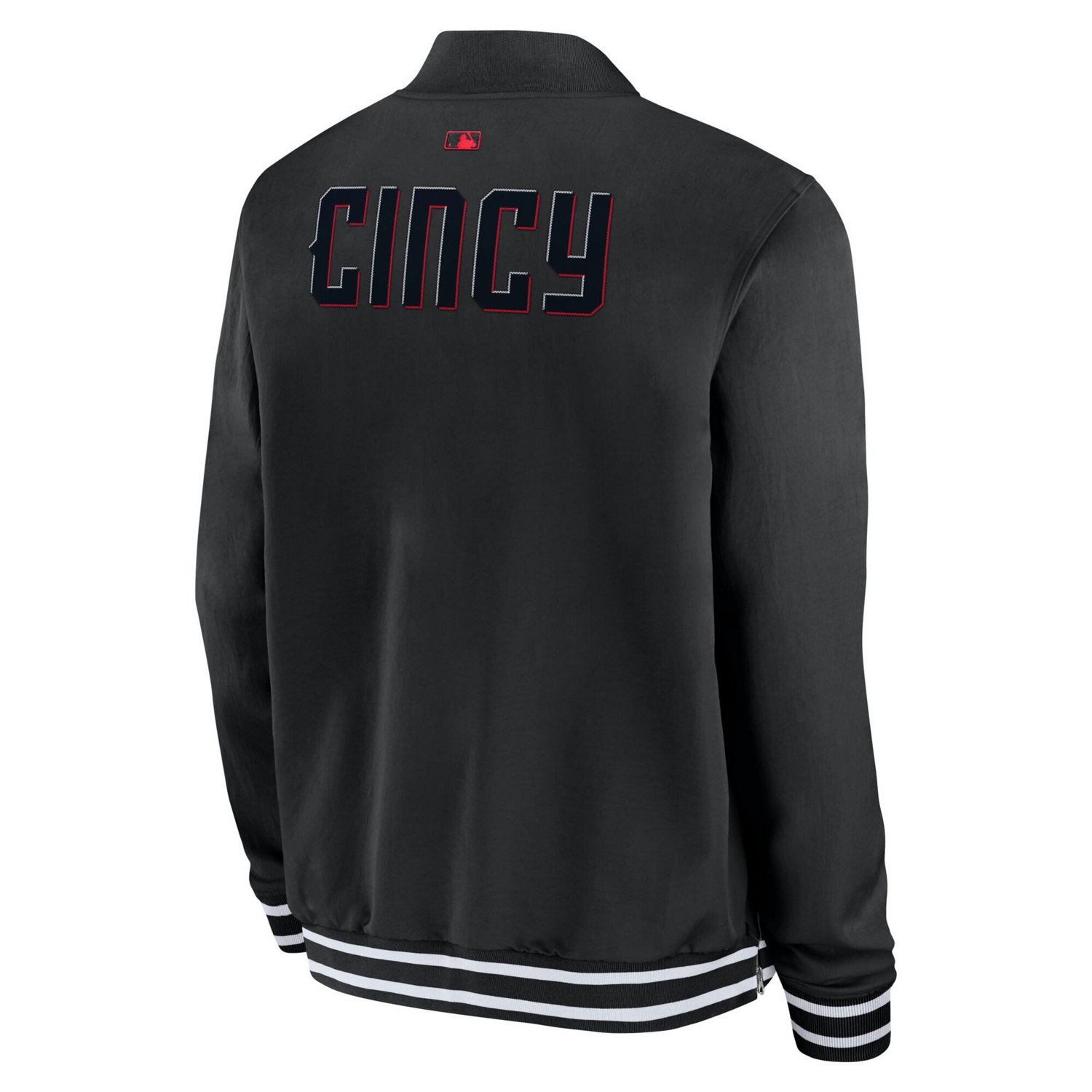 Nike Cincinnati Reds Authentic Collection City Connect Full-Zip Bomber ...