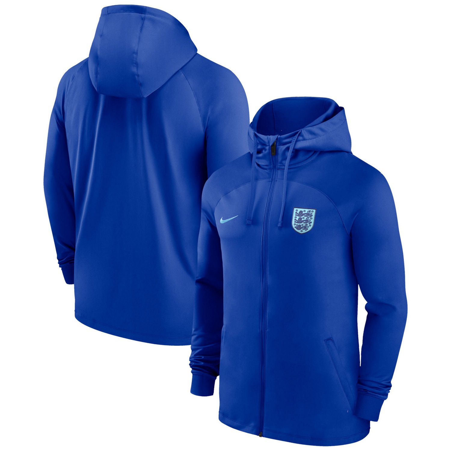 Nike England National Team Strike Raglan Hoodie Full-Zip Track Jacket ...