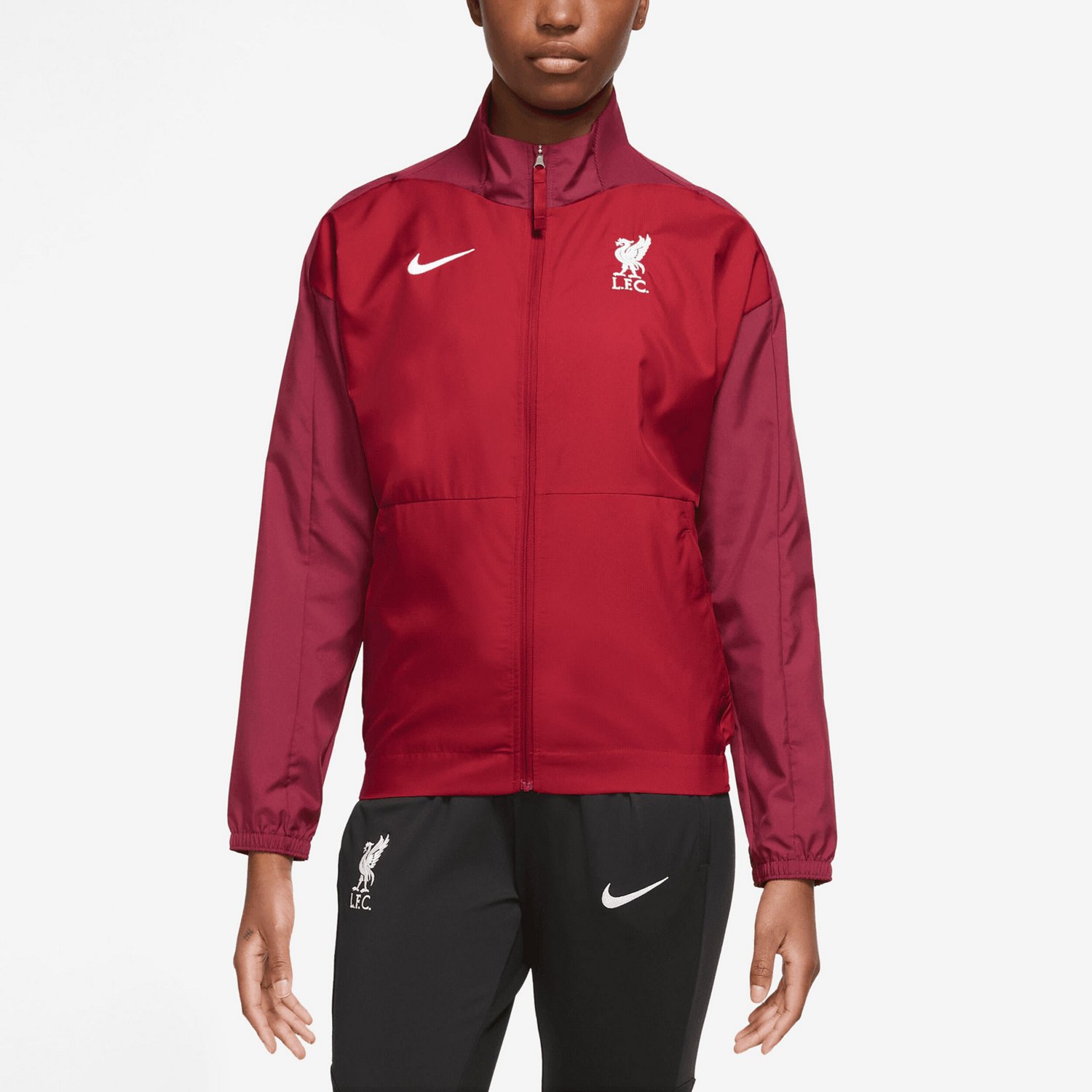 Nike Liverpool 2023 24 Anthem Raglan Performance Full-Zip Jacket | Academy