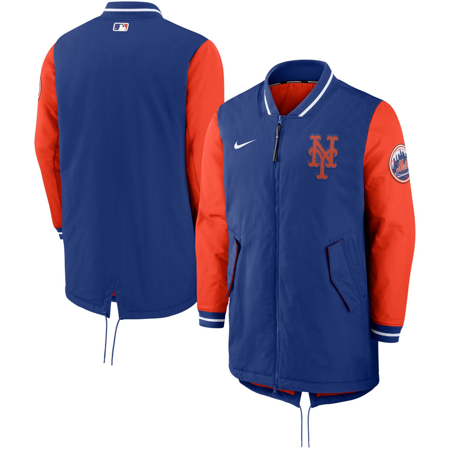 Nike New York Mets Dugout Performance Full-Zip Jacket | Academy