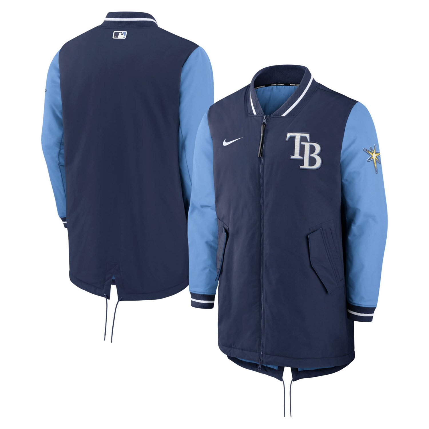 Nike Tampa Bay Rays Dugout Performance Full-Zip Jacket | Academy