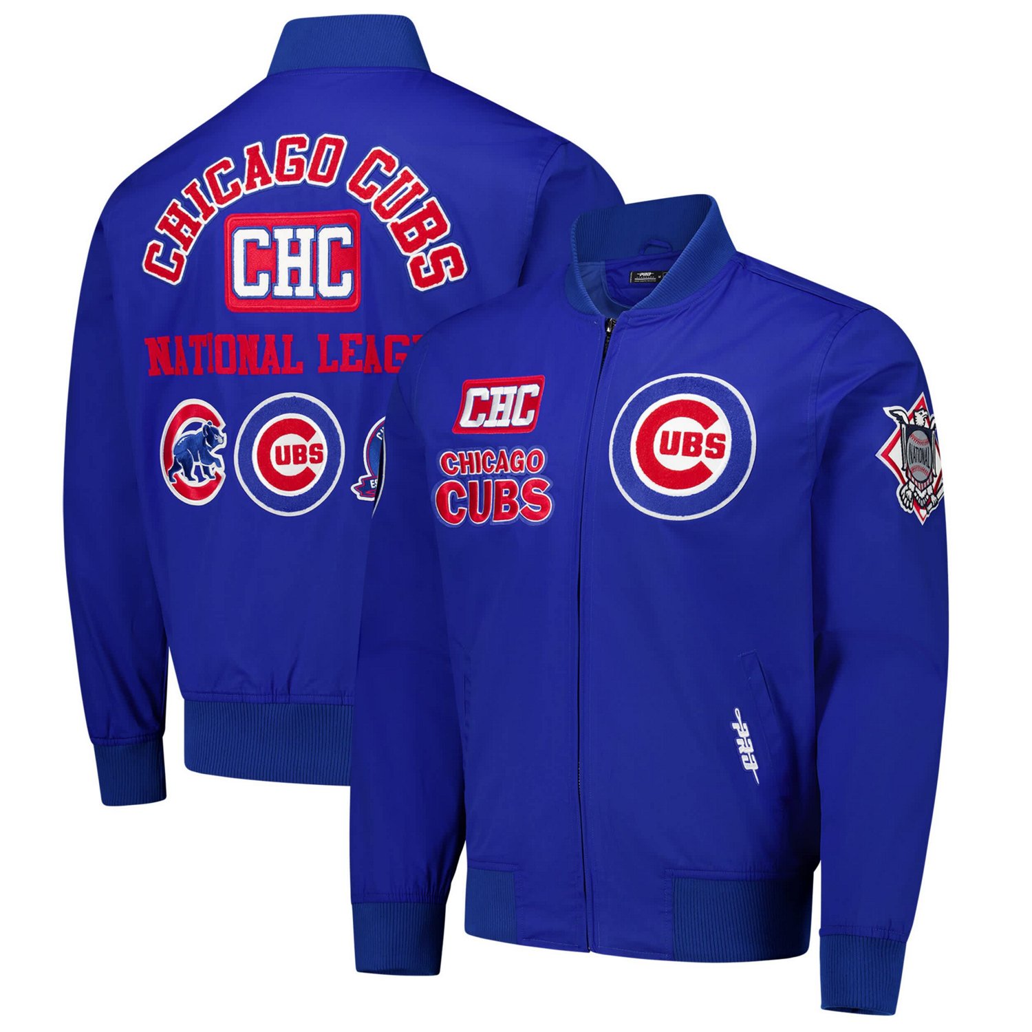 Pro Standard Chicago Cubs Area Code Twill Full-Zip Jacket | Academy