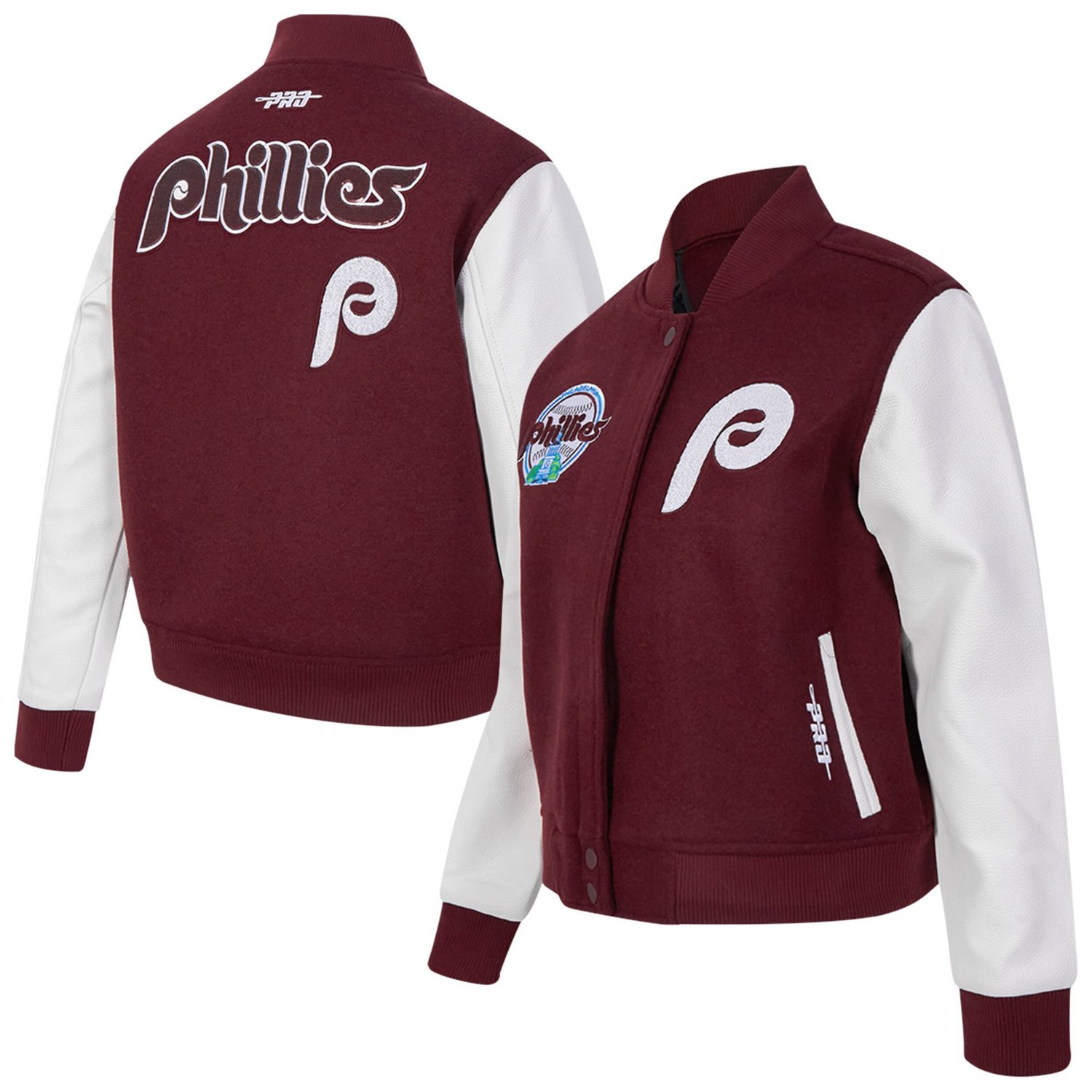 Pro Standard Philadelphia Phillies Game Day Classics Varsity Jacket ...