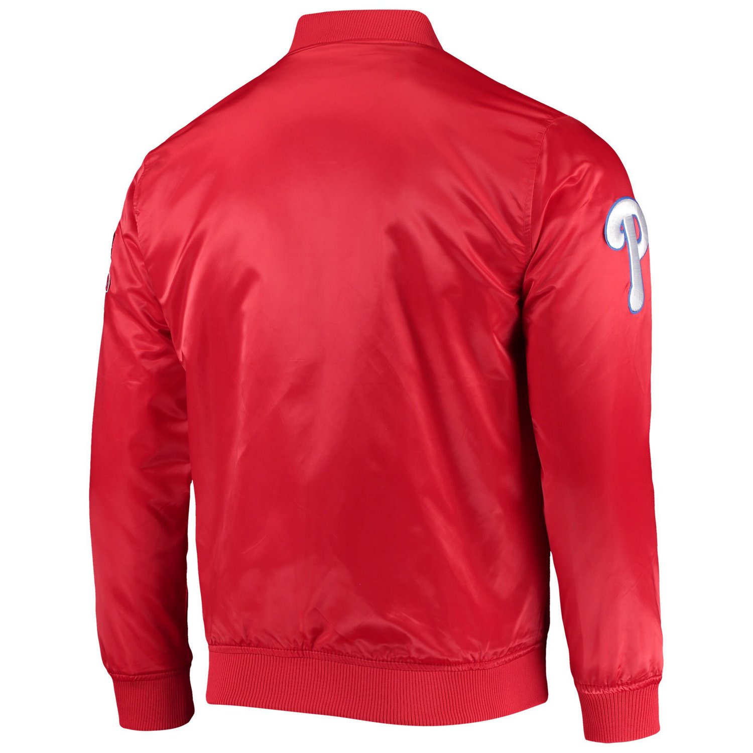 Pro Standard Philadelphia Phillies Wordmark Satin Full-Snap Jacket ...