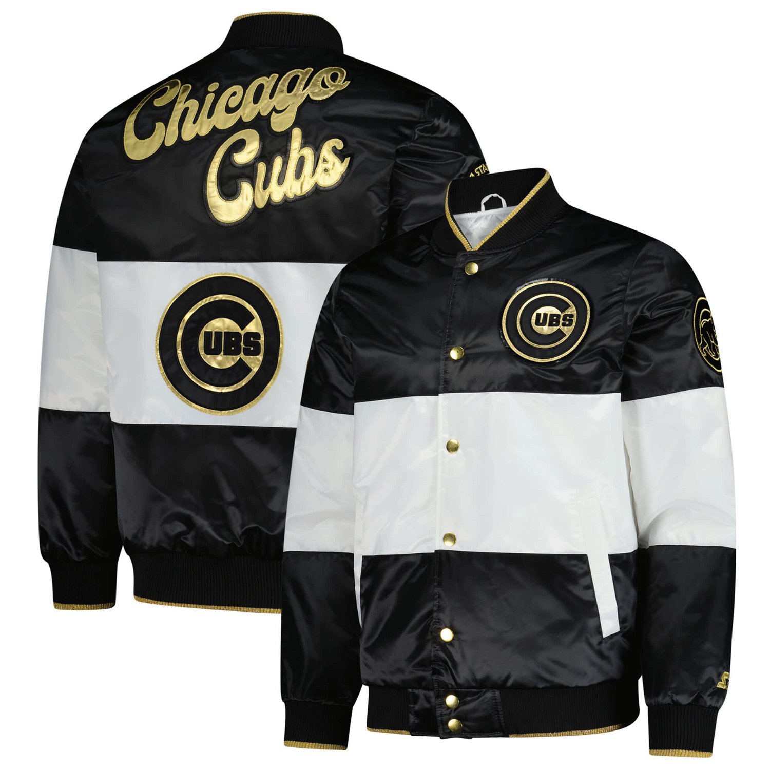 Starter Chicago Cubs Full-Snap Jacket | Free Shipping at Academy