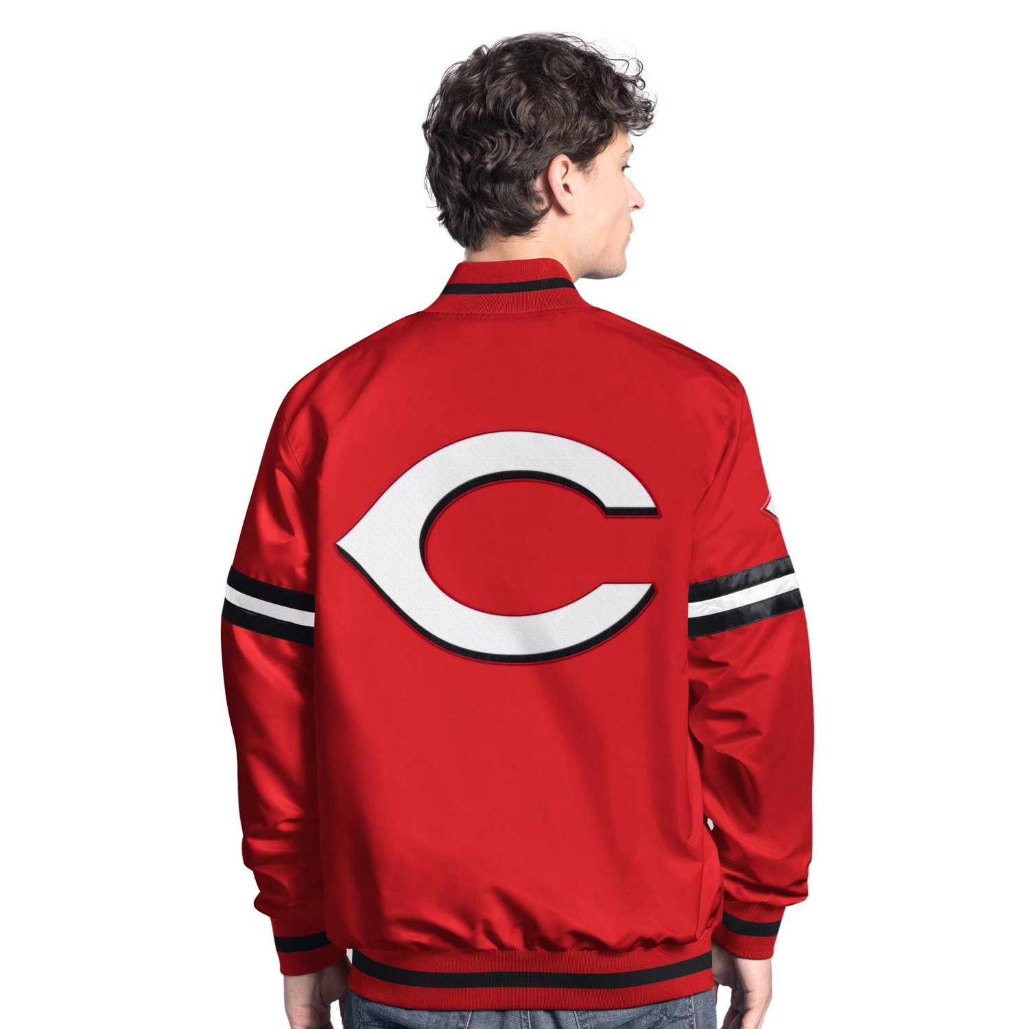 Starter Cincinnati s Scout Full-Snap Varsity Jacket | Academy